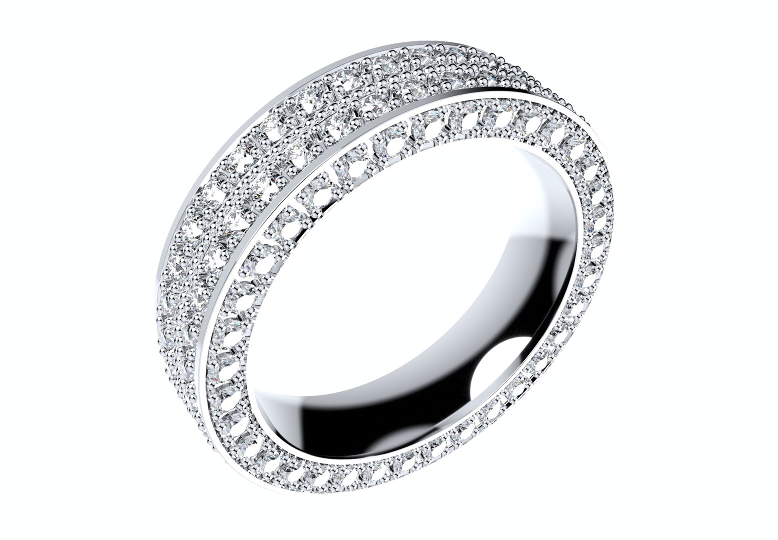 Wedding Set Ring Women Men Ring CAD Design-PSJM001V13 model ...