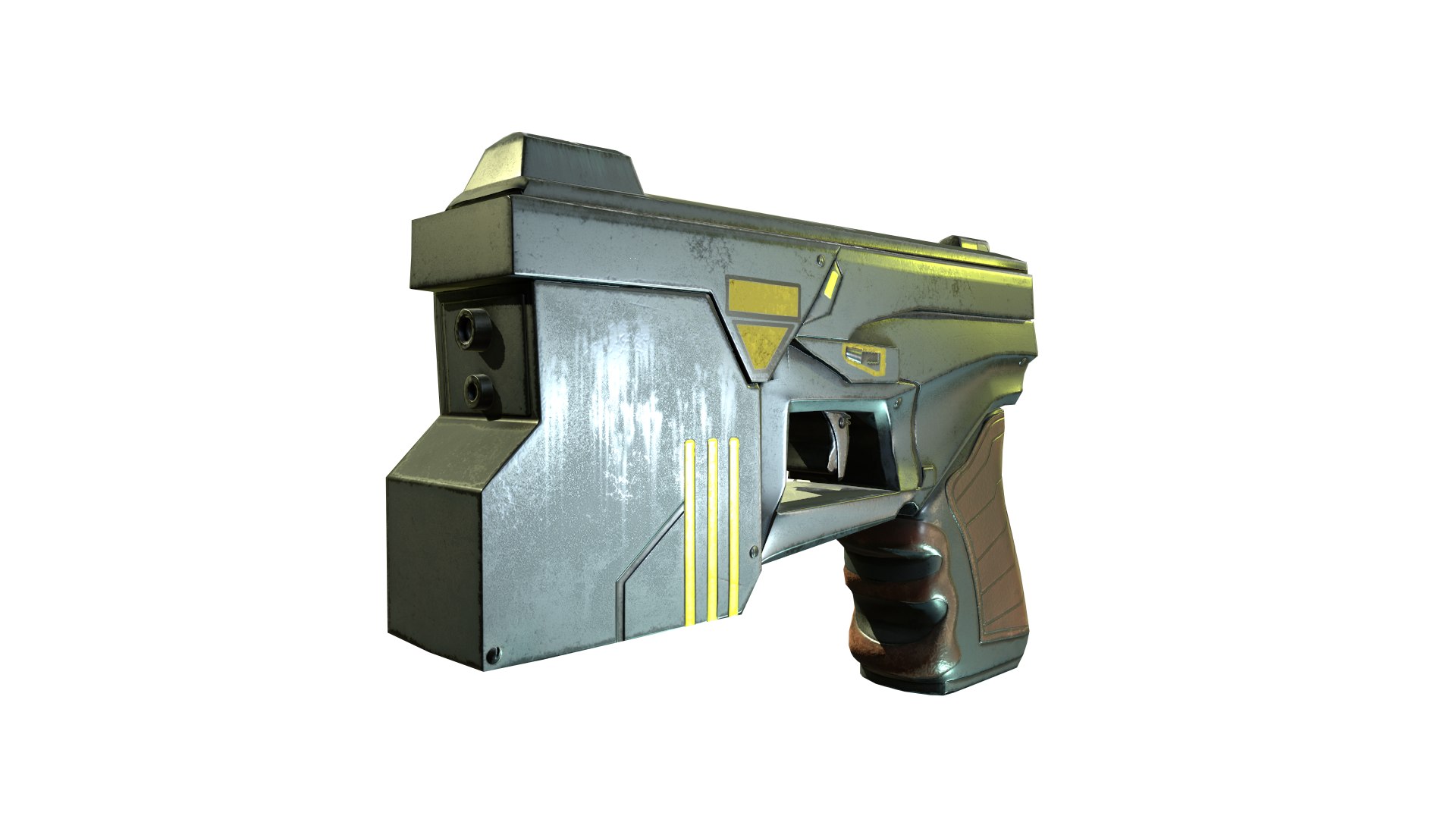 3D laser gun model - TurboSquid 1609381