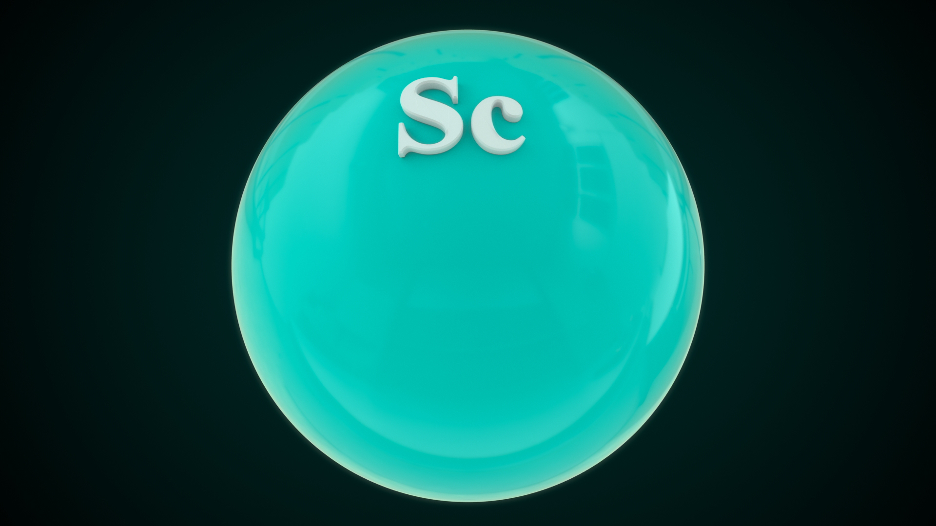 Scandium Chemical Element 3D Model - TurboSquid 2134027