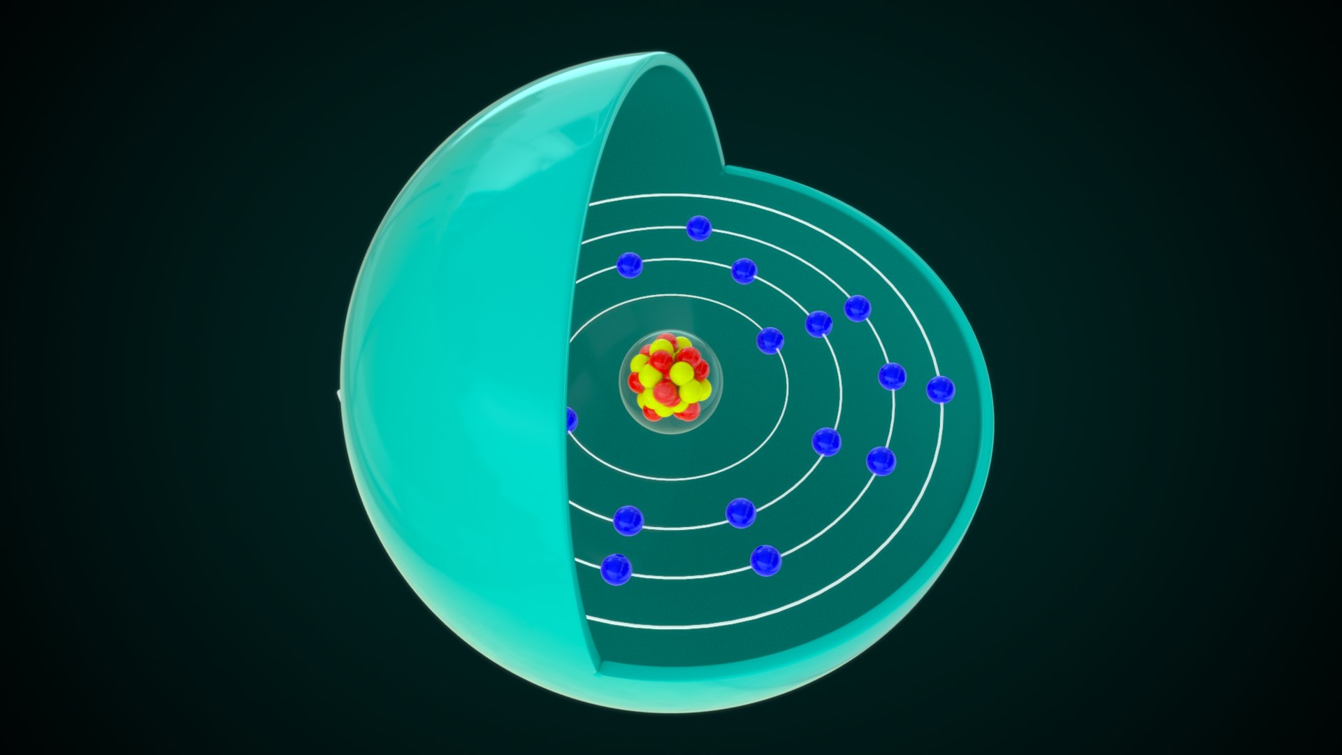 Scandium Chemical Element 3D Model - TurboSquid 2134027