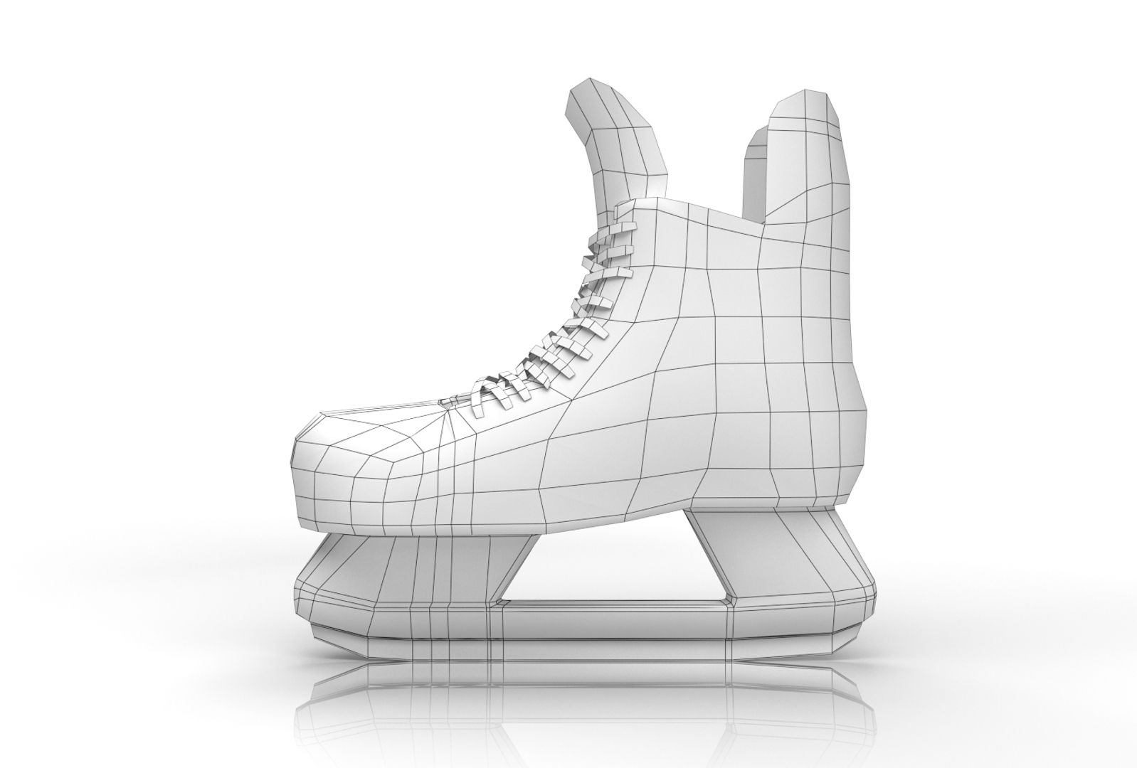 Ice hockey skate model - TurboSquid 1159542