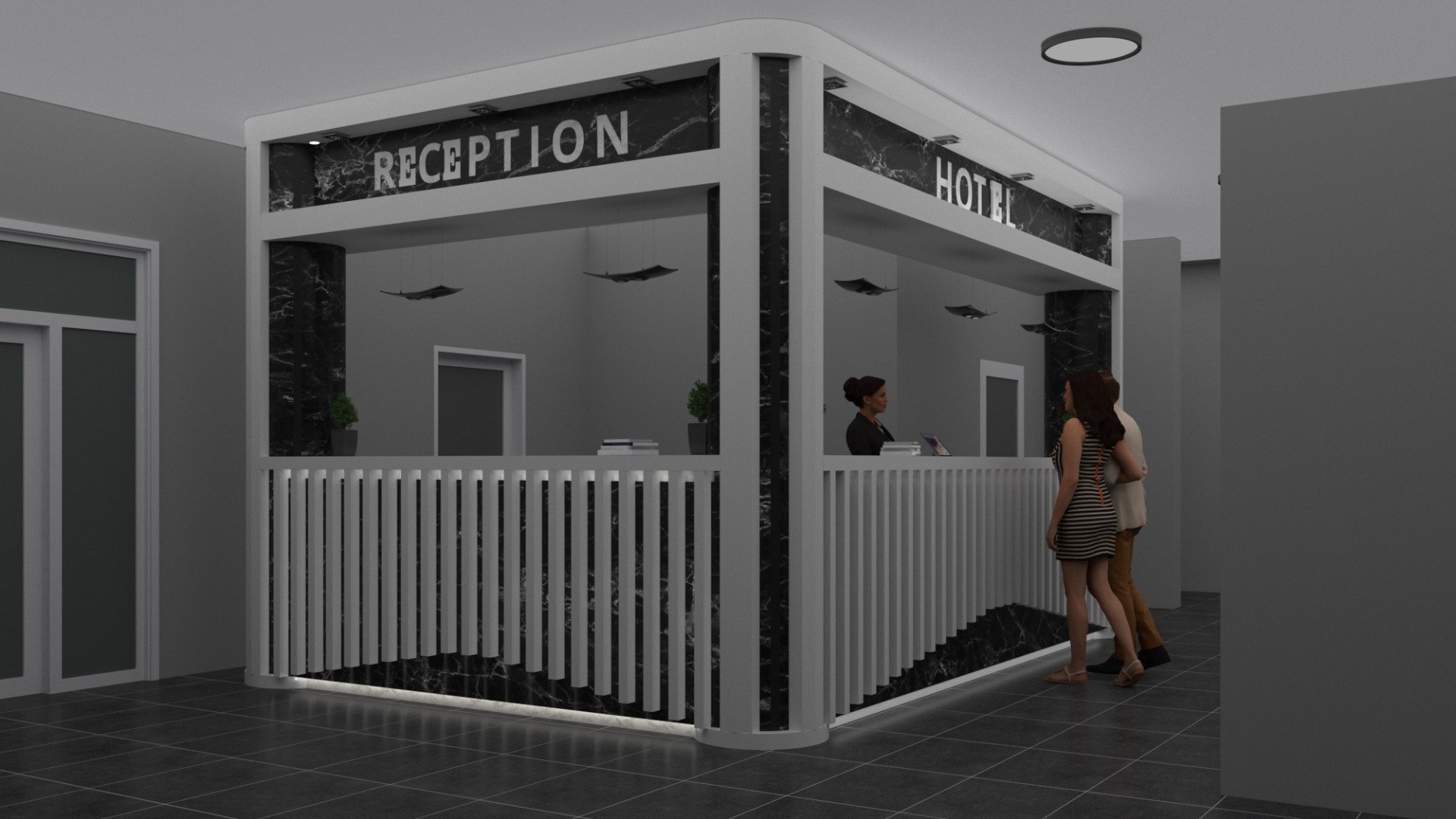 Free 3D Reception - TurboSquid 2273484