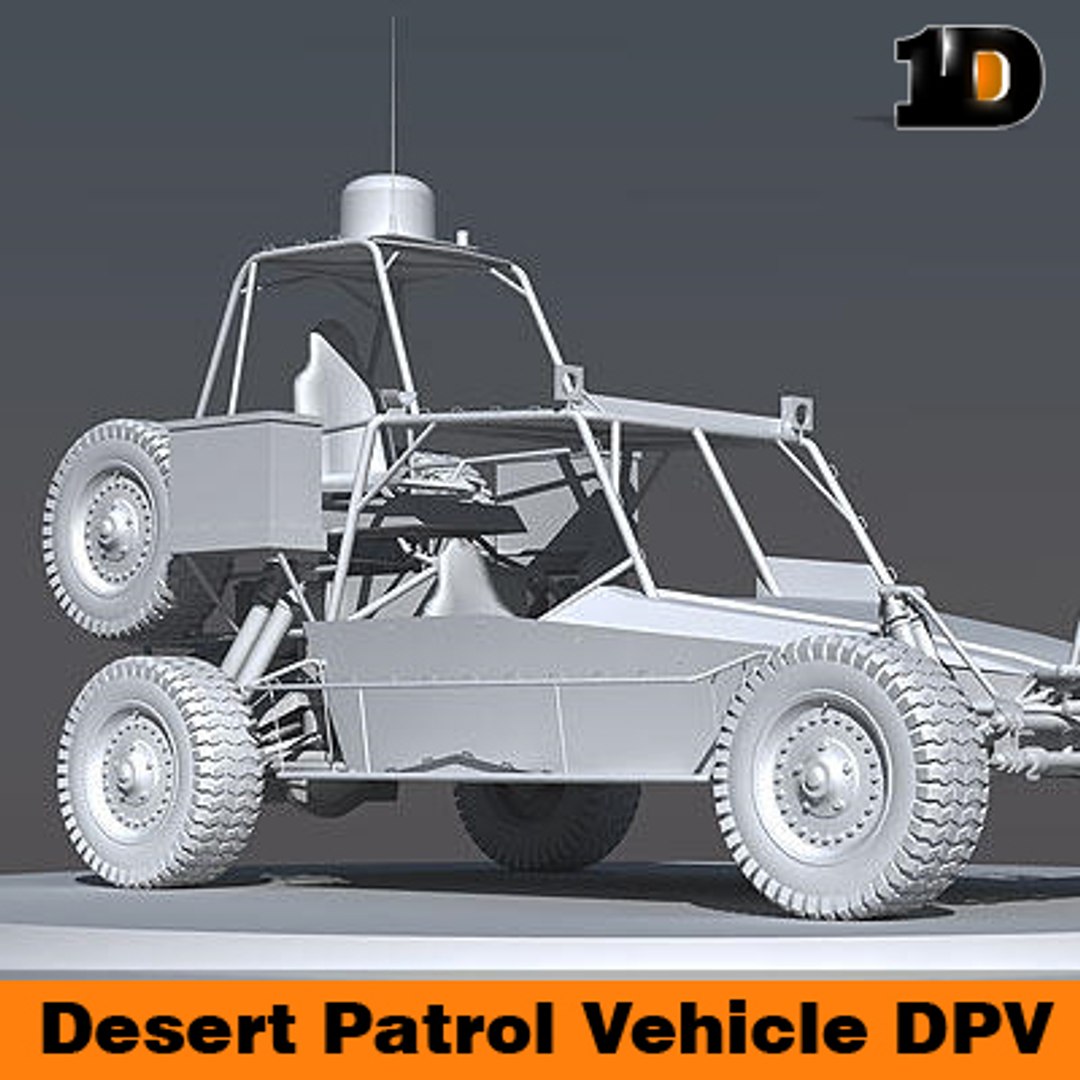 Desert Patrol Vehicle Dpv 3d Model