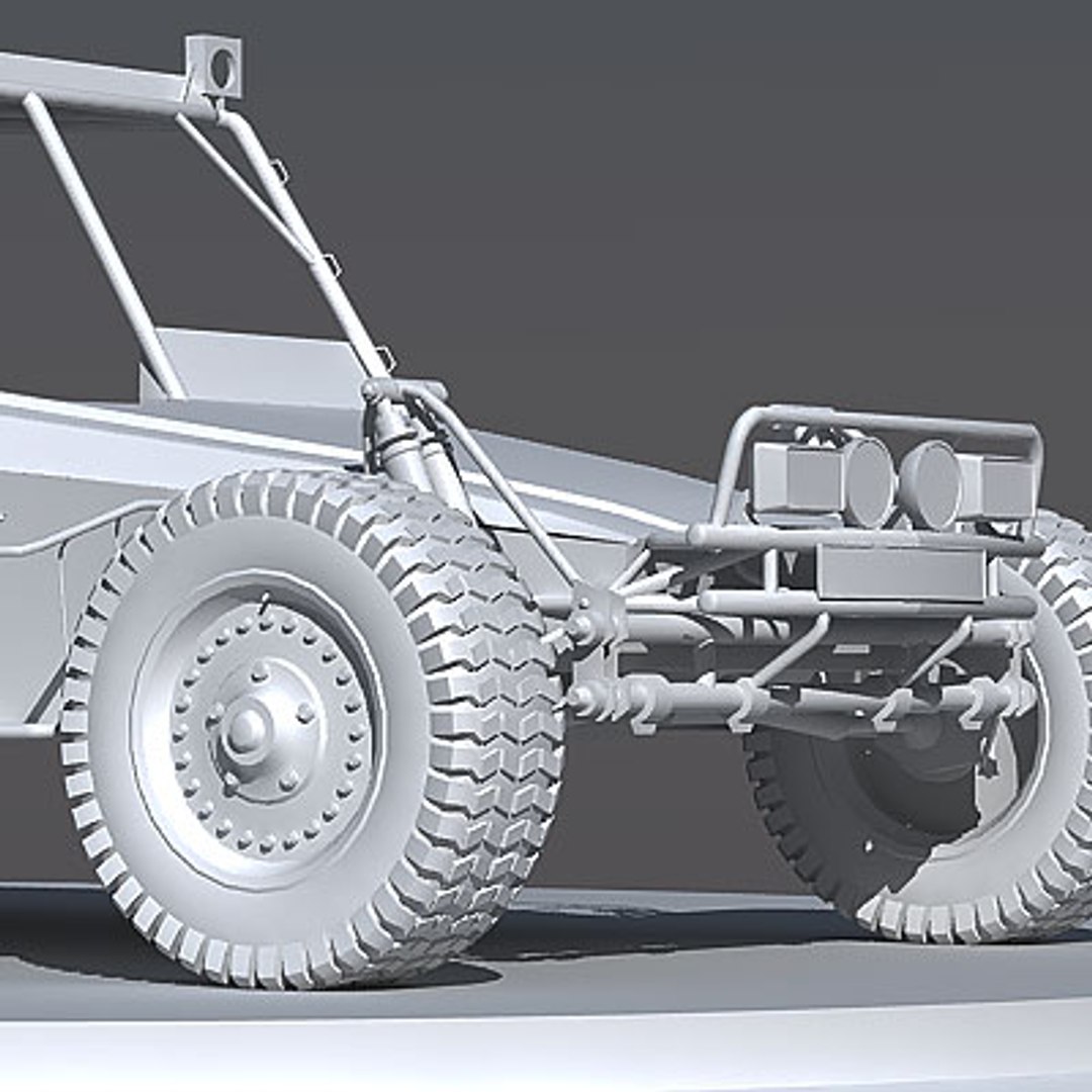 Desert Patrol Vehicle Dpv 3d Model