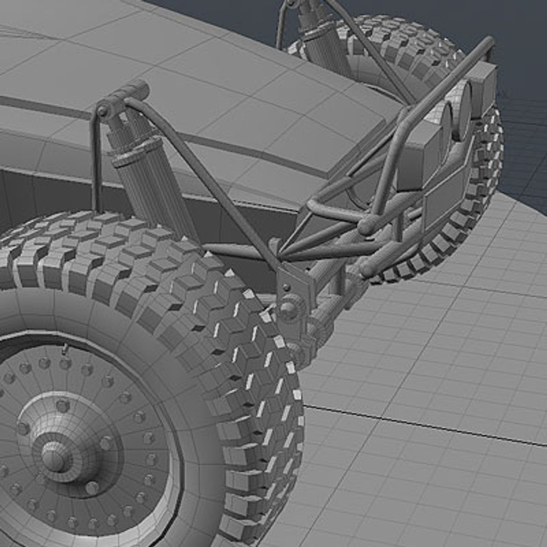 Desert Patrol Vehicle Dpv 3d Model