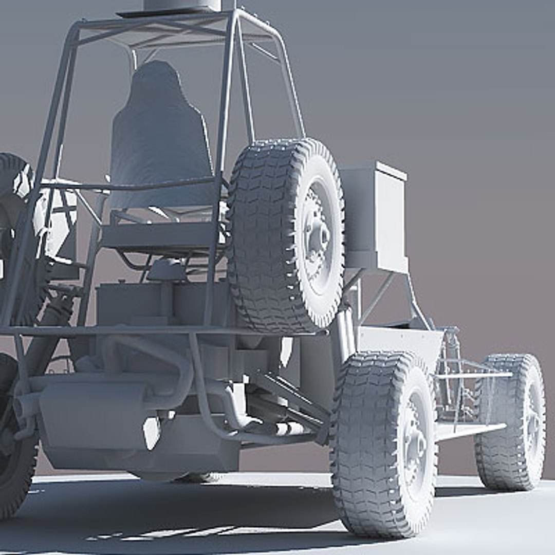 Desert Patrol Vehicle Dpv 3d Model