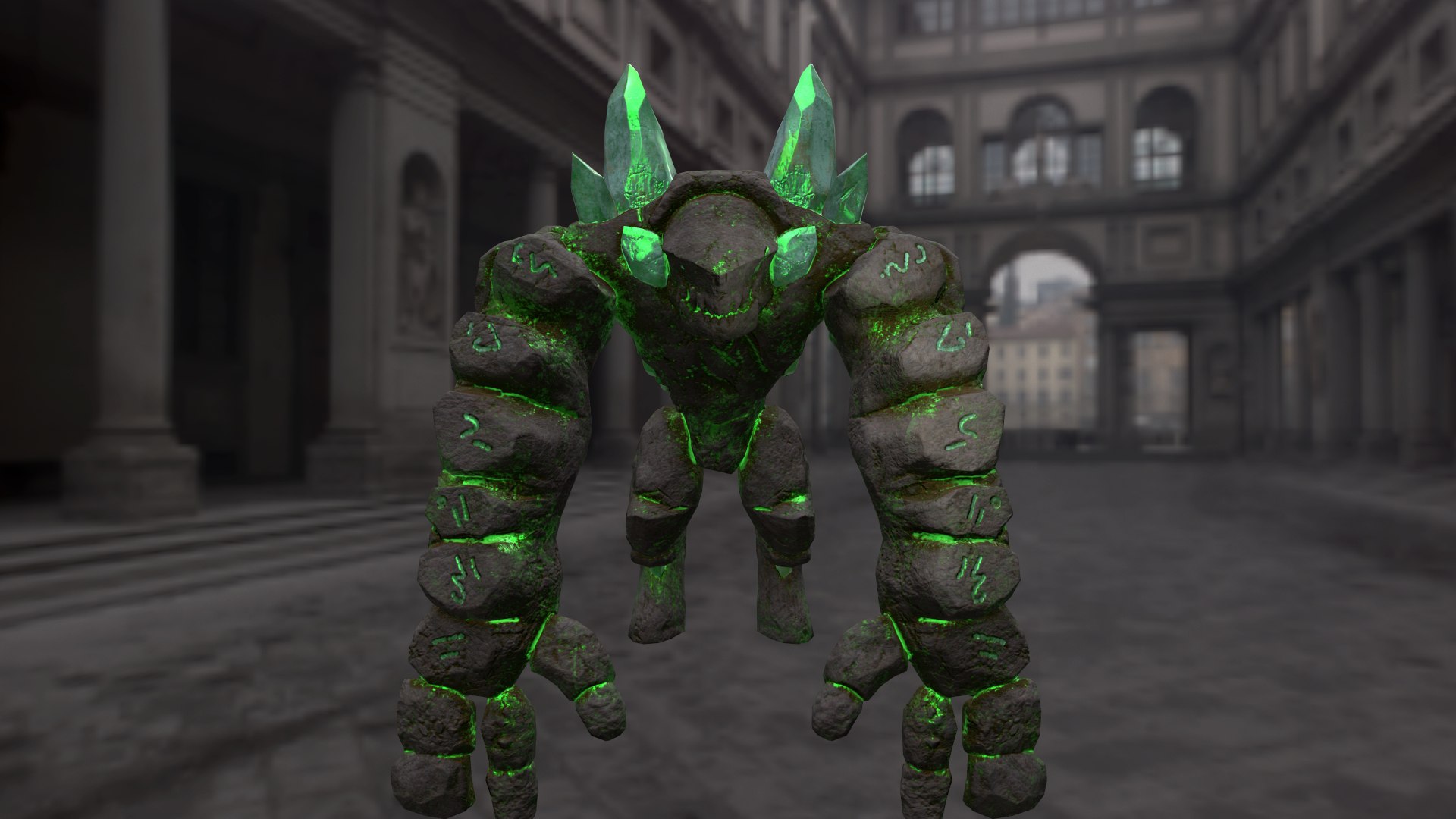 Elemental Golems 3D Model - TurboSquid 1346577