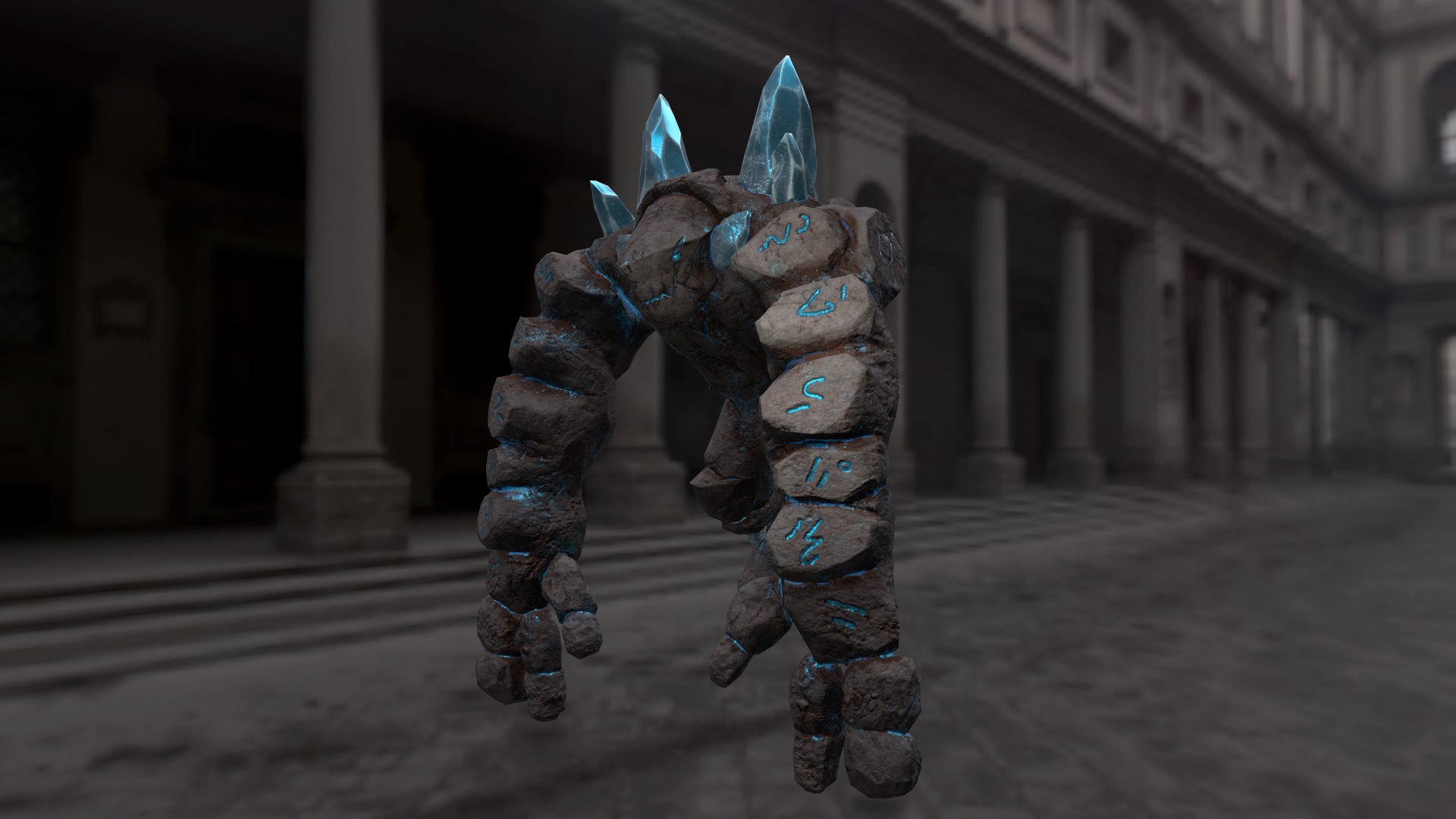 Elemental Golems 3D Model - TurboSquid 1346577