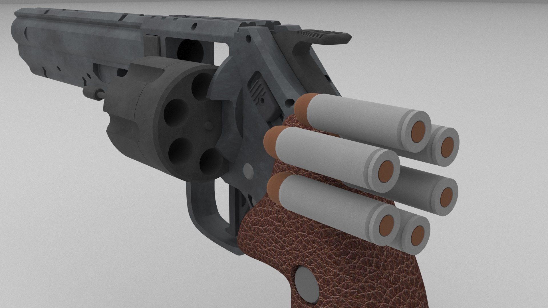 Revolver 3D Model - TurboSquid 2255568