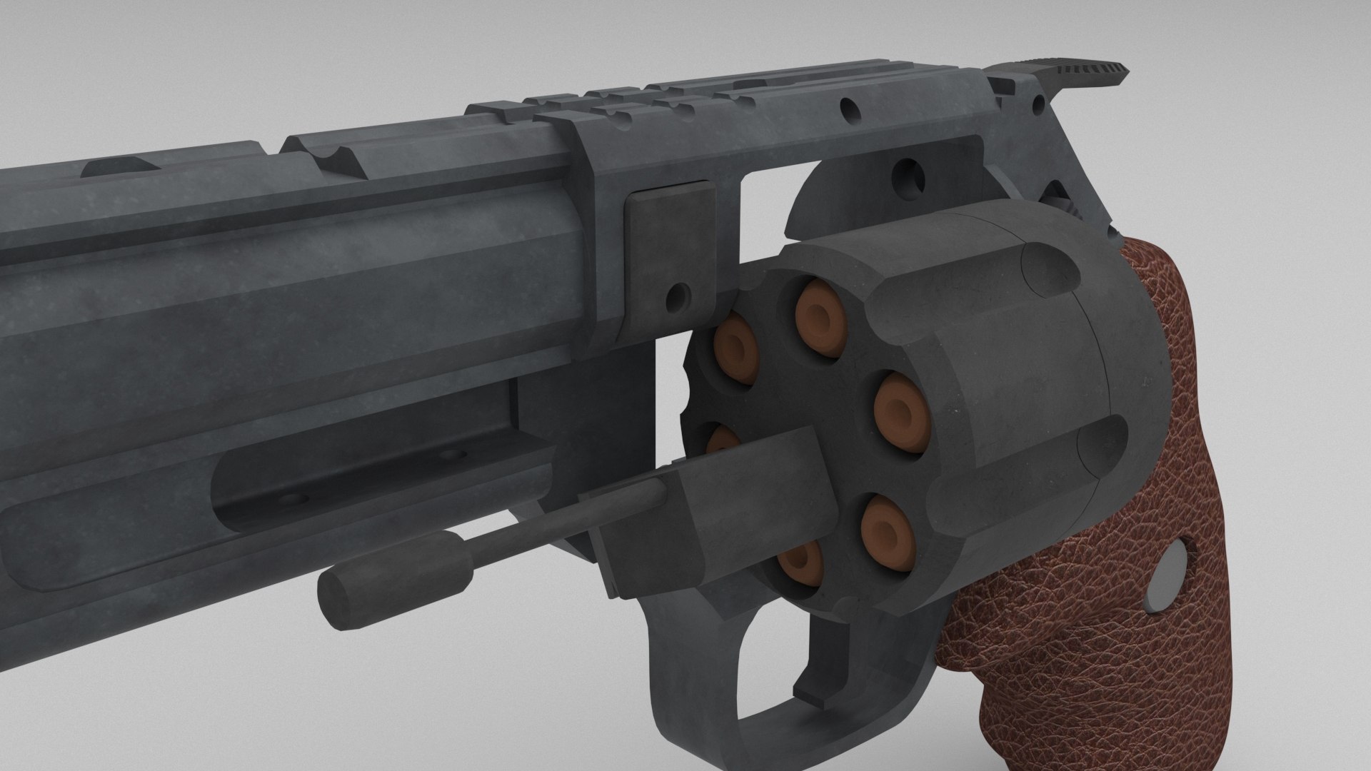 Revolver 3D Model - TurboSquid 2255568
