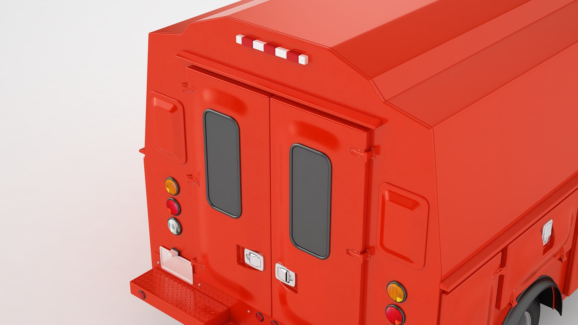 3D Service Truck Cabin 03 model - TurboSquid 1764073
