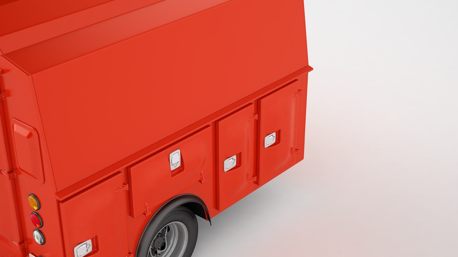 3D Service Truck Cabin 03 model - TurboSquid 1764073