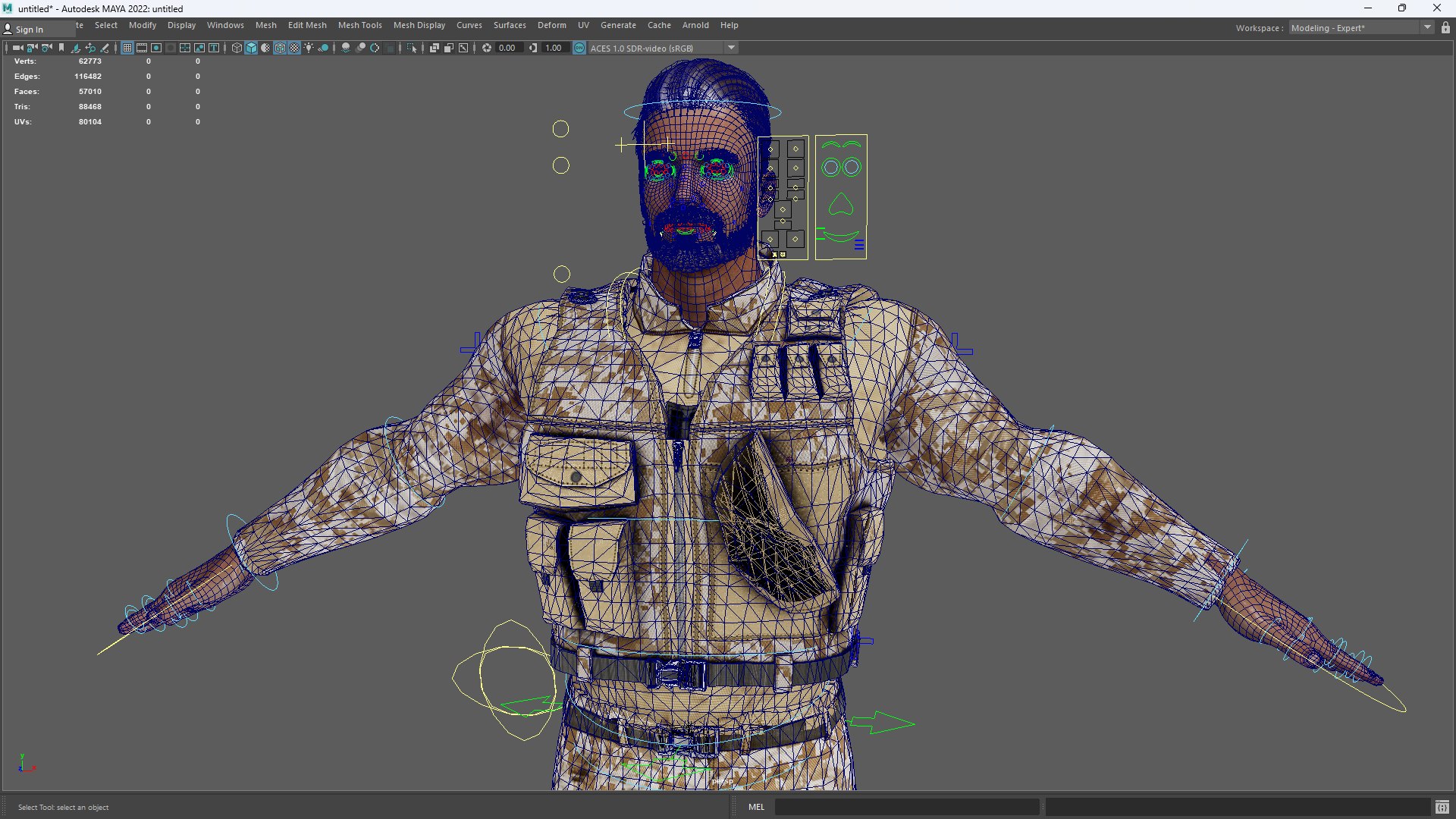 Realistic Military Soldier Character Rigged 3D Model Tactical Army 3D ...