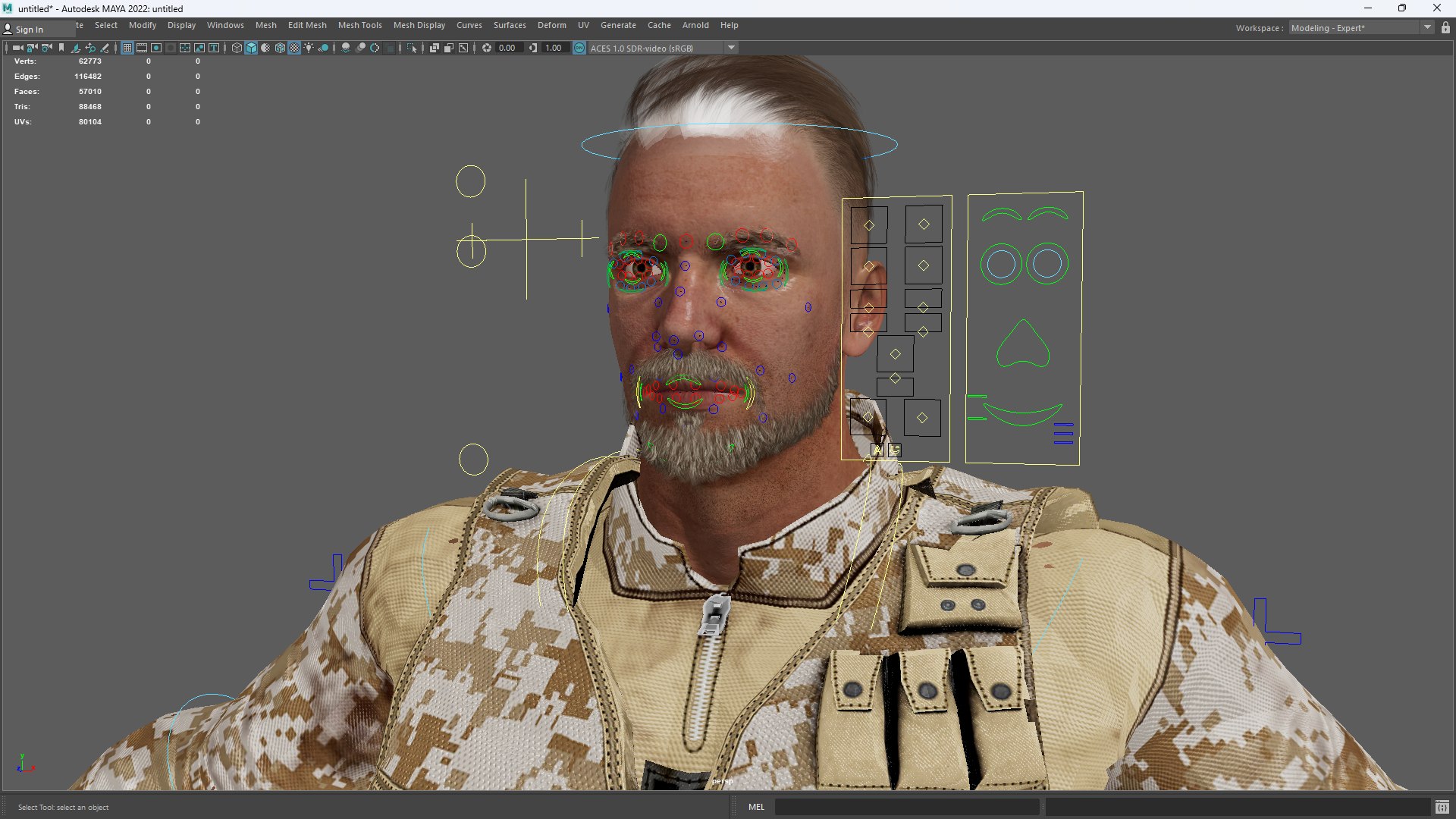 Realistic Military Soldier Character Rigged 3D Model Tactical Army 3D ...