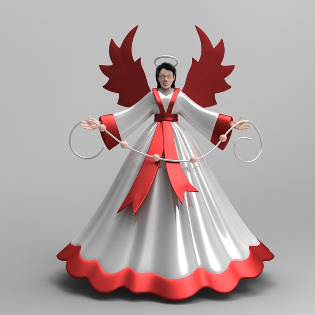 christmas tree topper special 3d max