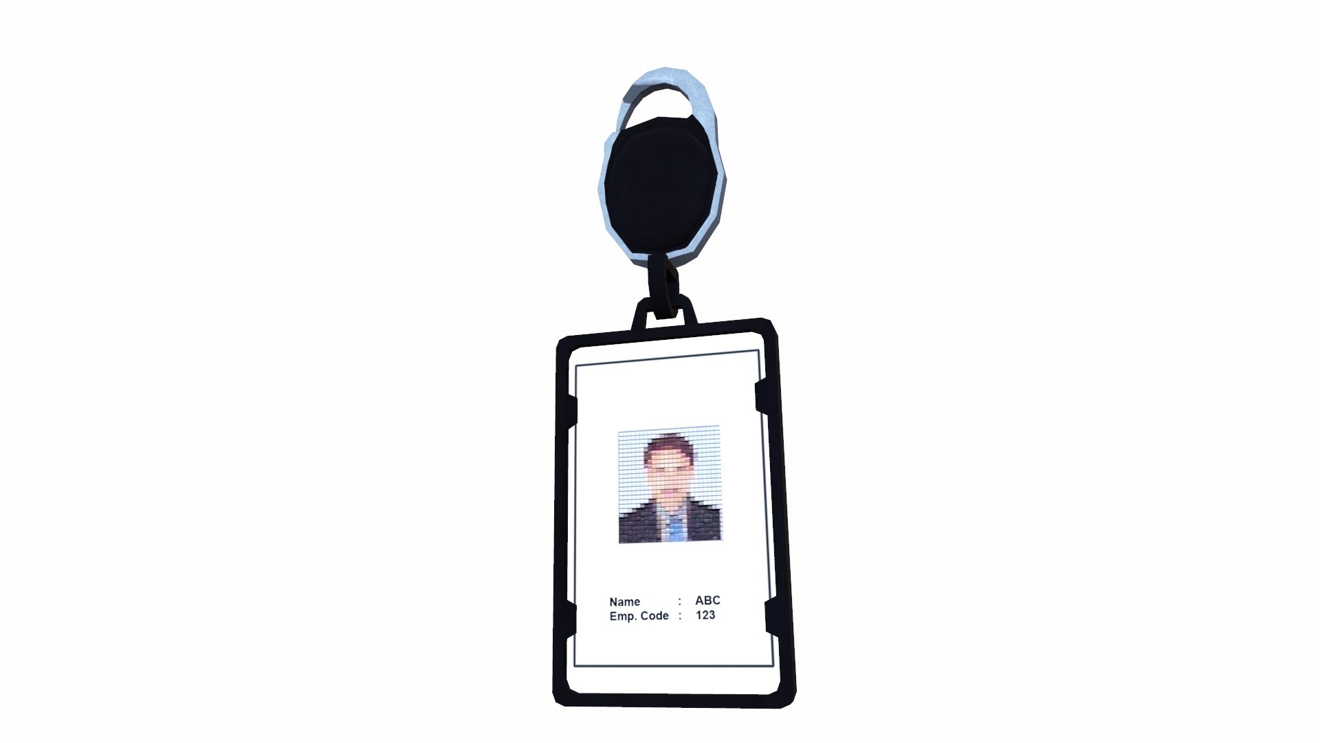 ID Card 3D Model - TurboSquid 2345545