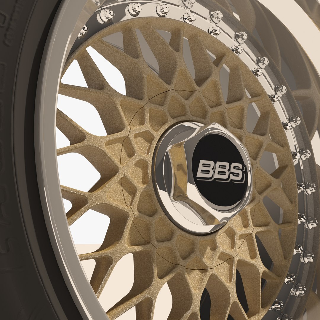 3d Model Bbs Rs Wheel