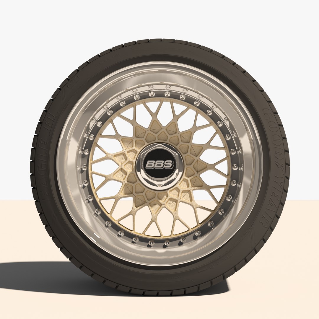 3d Model Bbs Rs Wheel