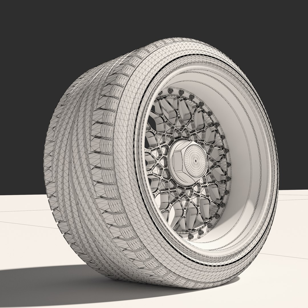 3d Model Bbs Rs Wheel