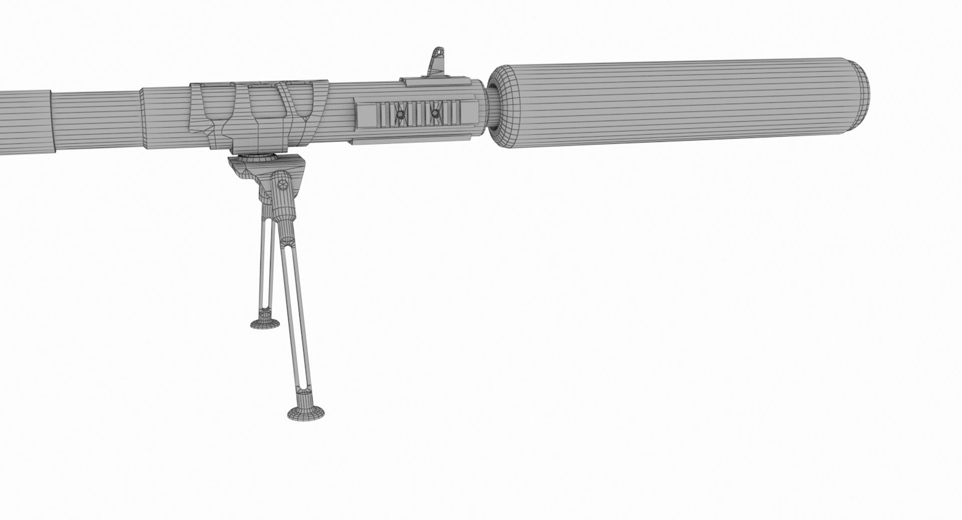 3D Rifle Scope - TurboSquid 1365933