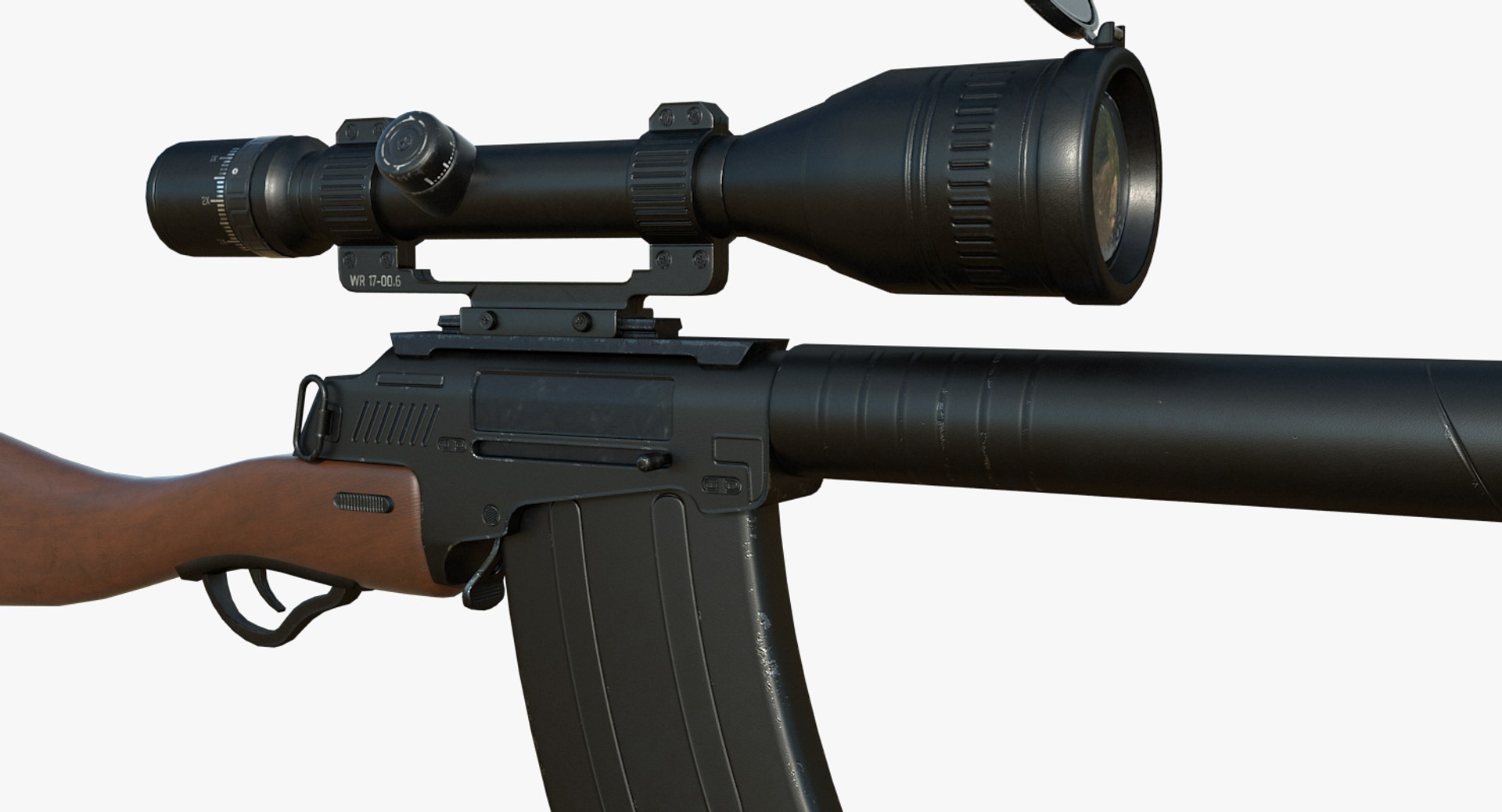 3D Rifle Scope - TurboSquid 1365933