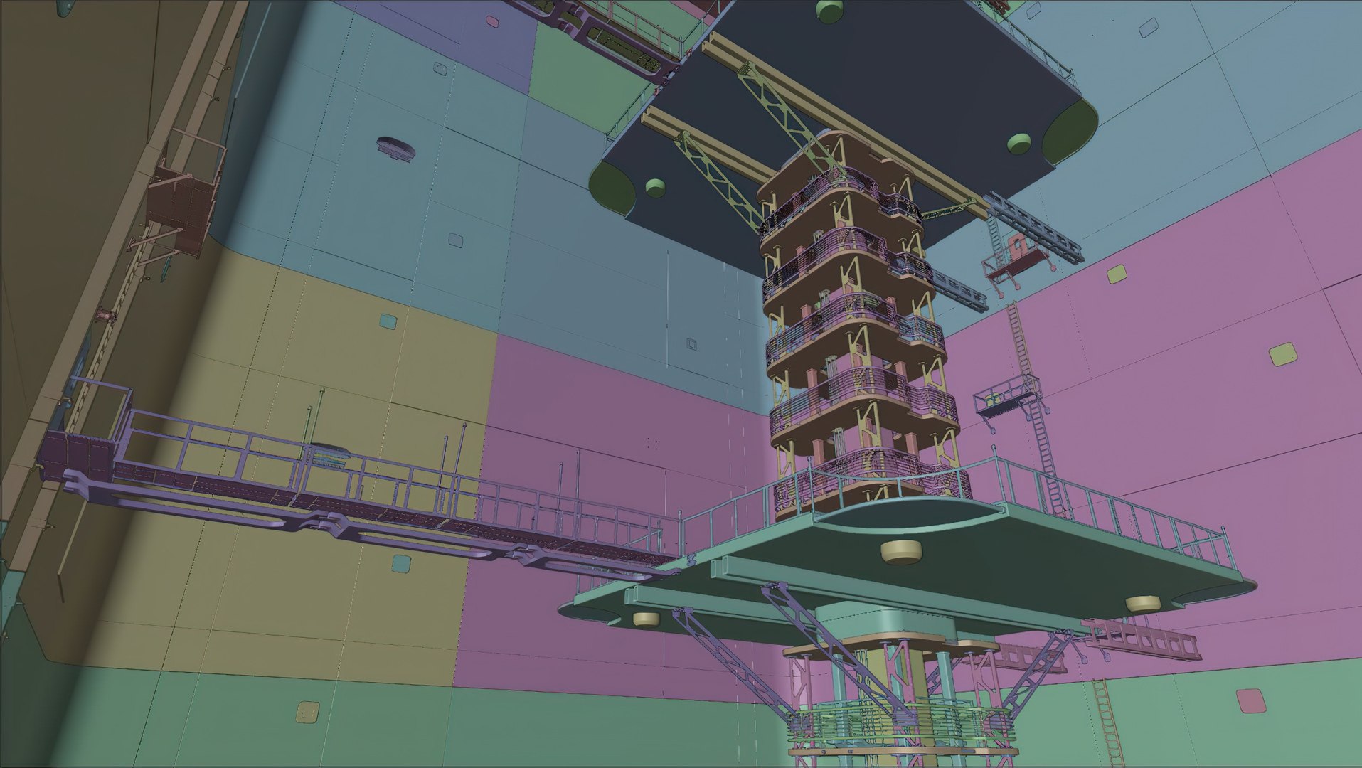 Platform 3D Model - TurboSquid 2105217