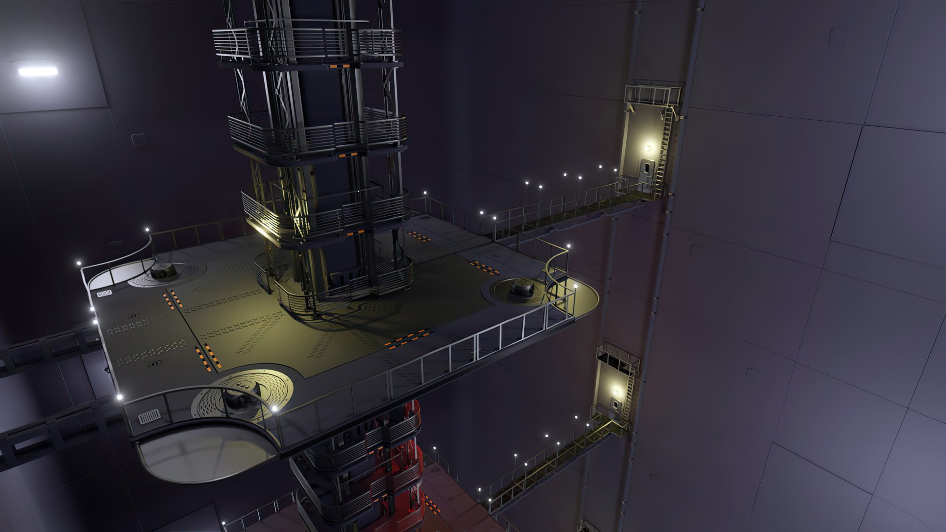 Platform 3D Model - TurboSquid 2105217