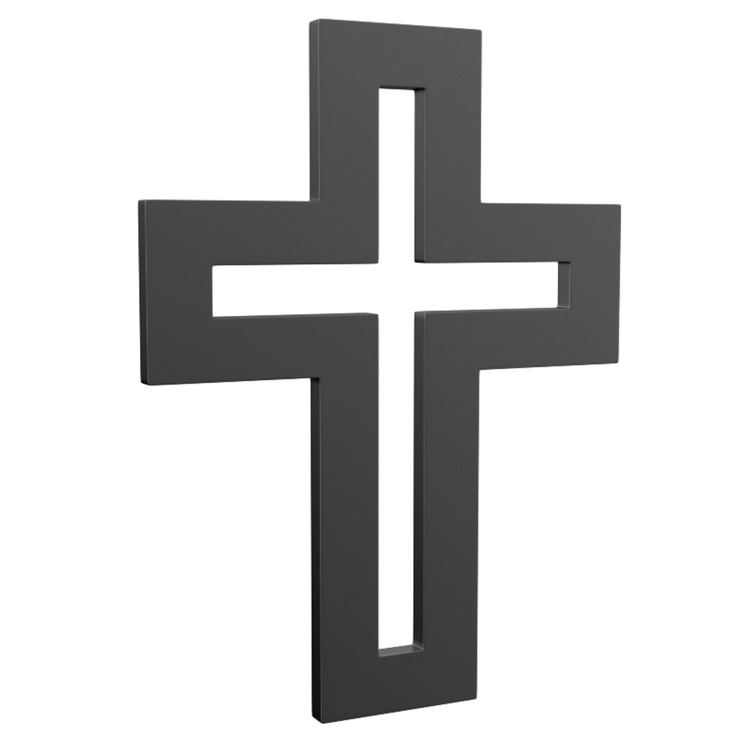 3d Model Cross