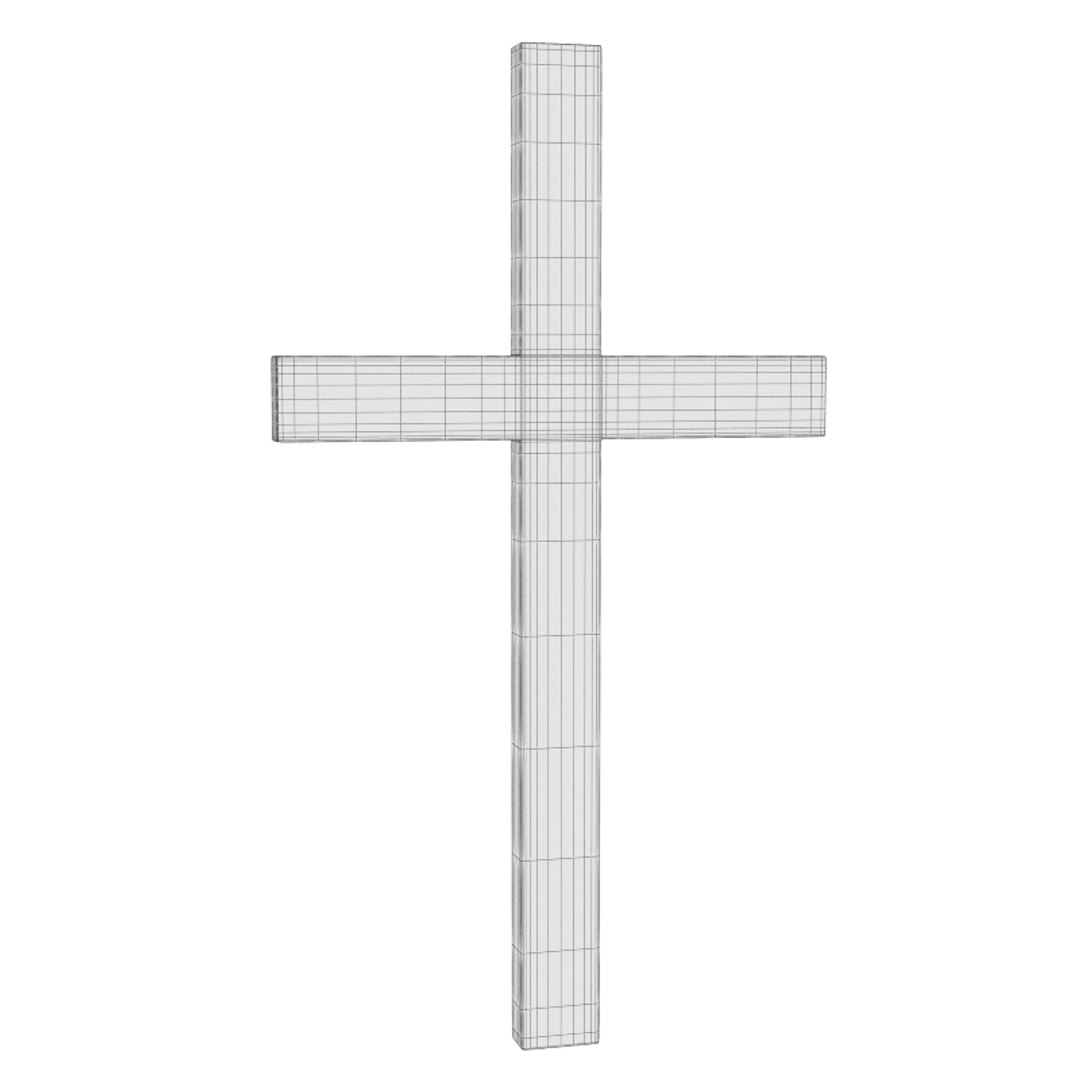 3d Model Cross