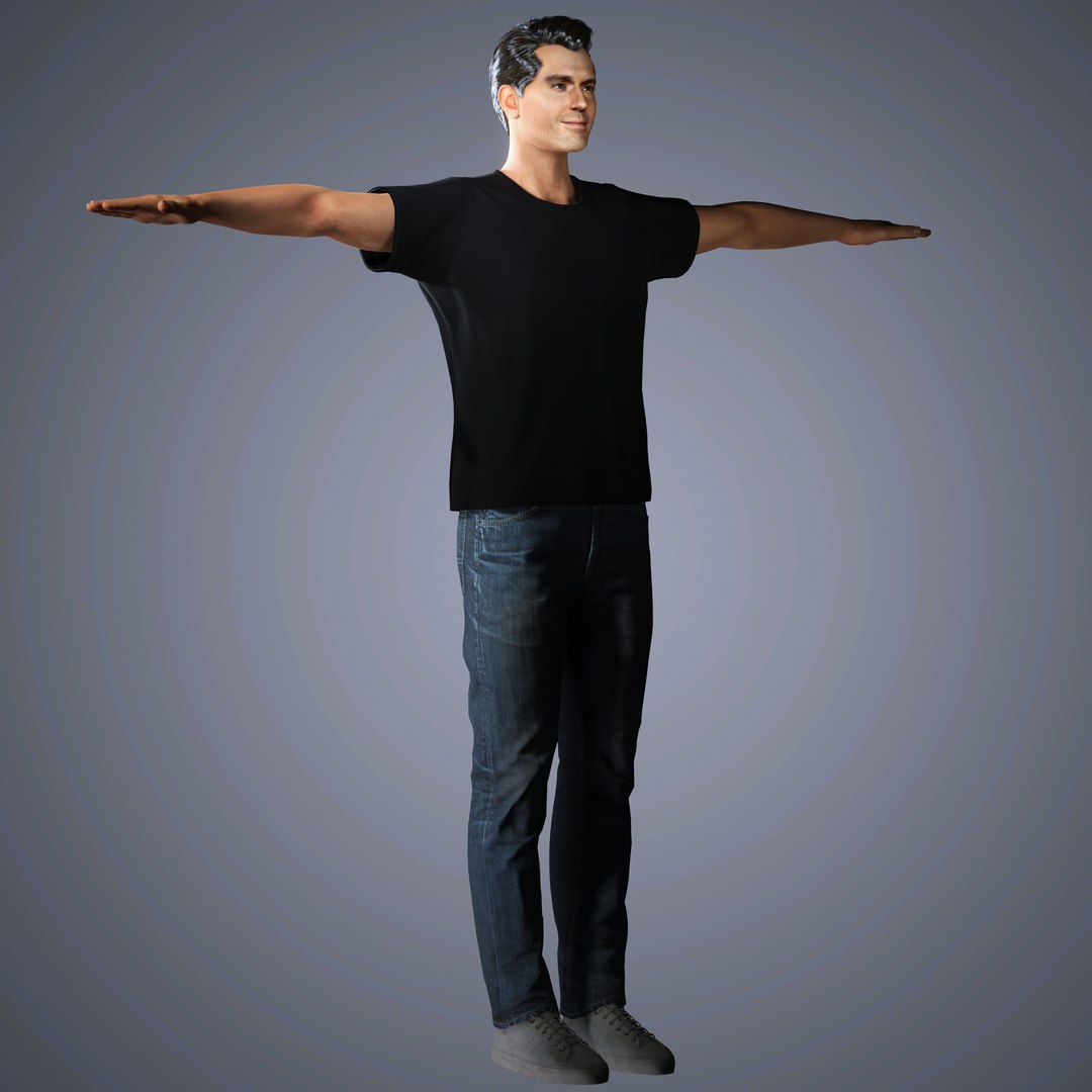 3D Henry Cavill Character - TurboSquid 2306350
