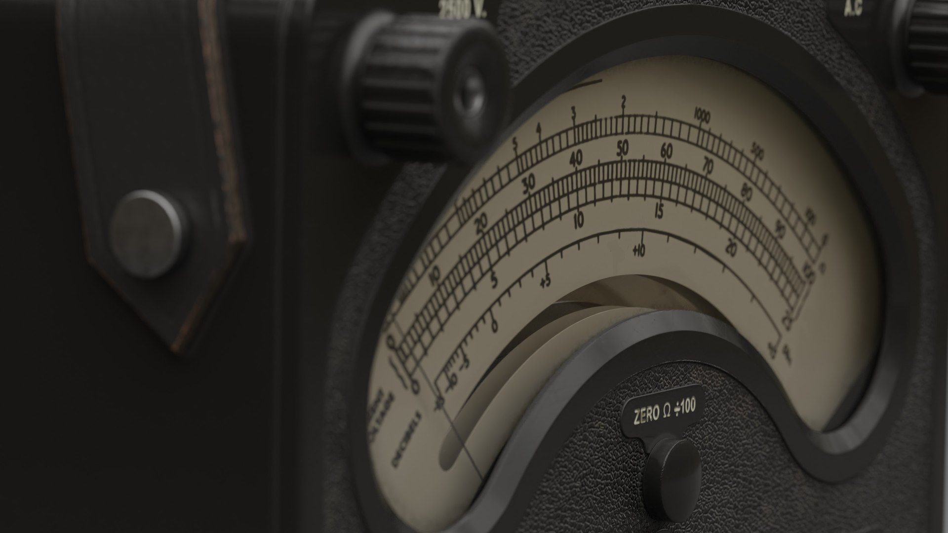 3D AVO Model 8 MKII Multimeter PBR - TurboSquid 2267176