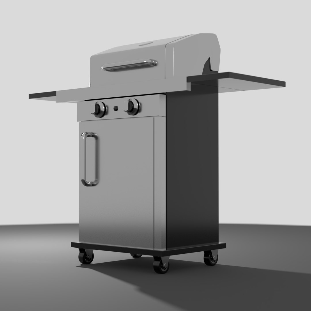 3D portable grill model - TurboSquid 1339757
