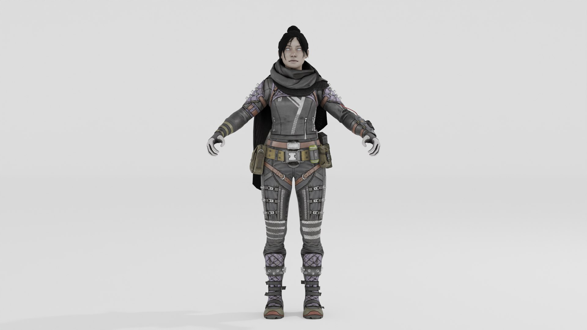 3D модель Wraith - Apex Legends - Rigged - TurboSquid 1926719
