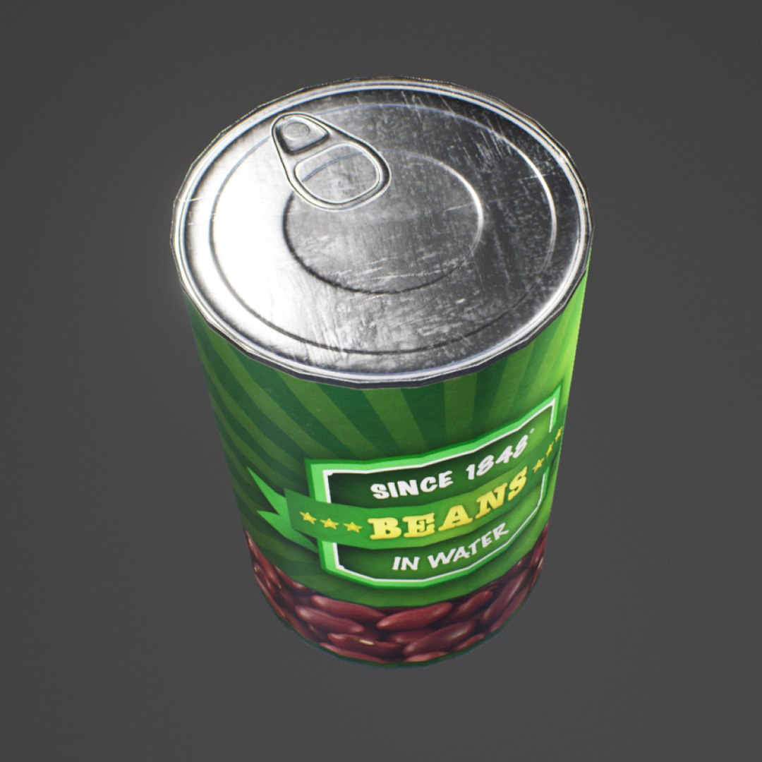 3D Tin Set Pbr Ready Model - TurboSquid 1381868