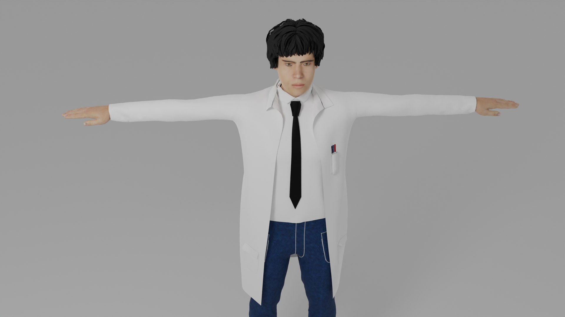 Scientist Man 3D - TurboSquid 2041857