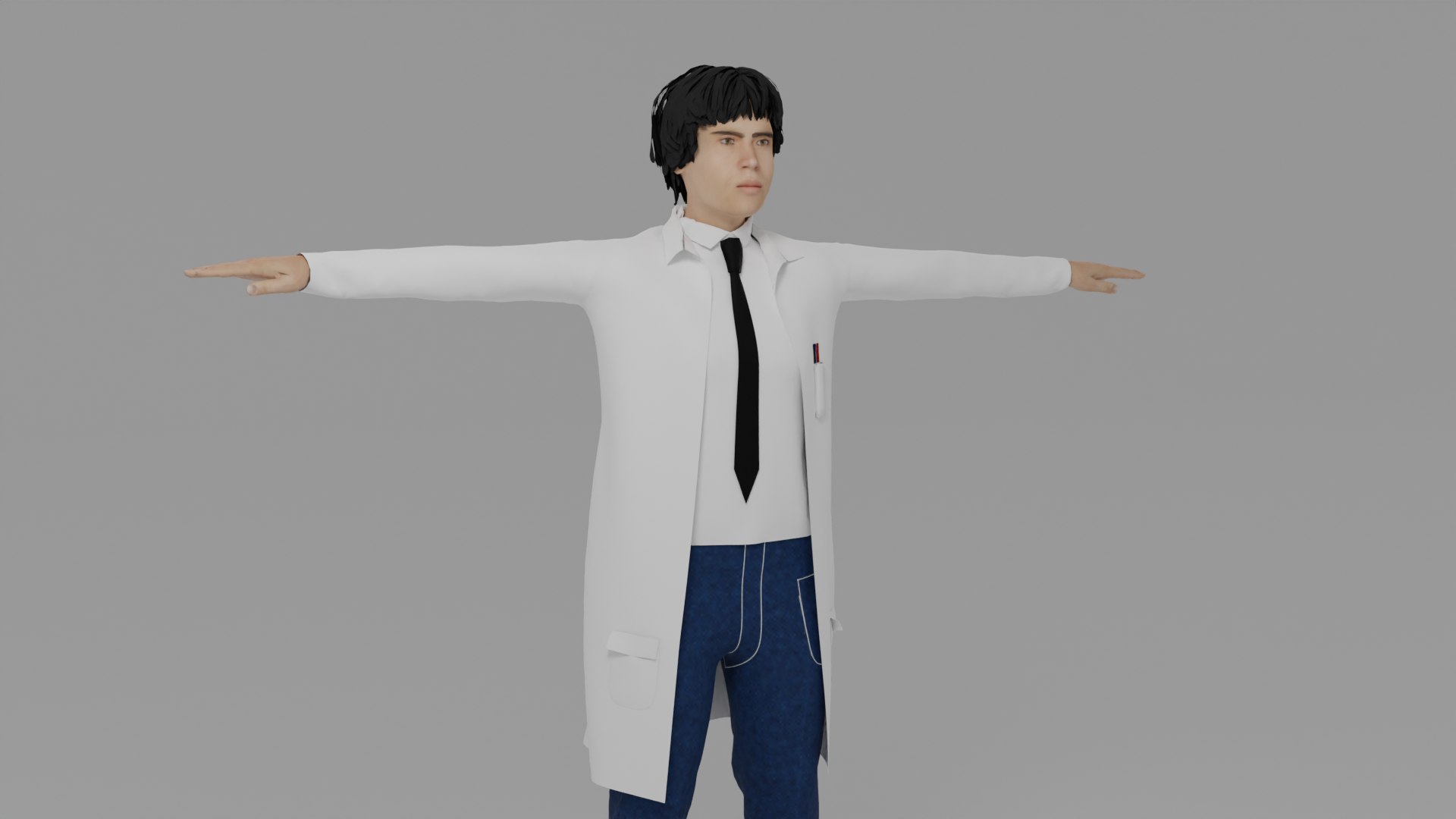Scientist Man 3D - TurboSquid 2041857