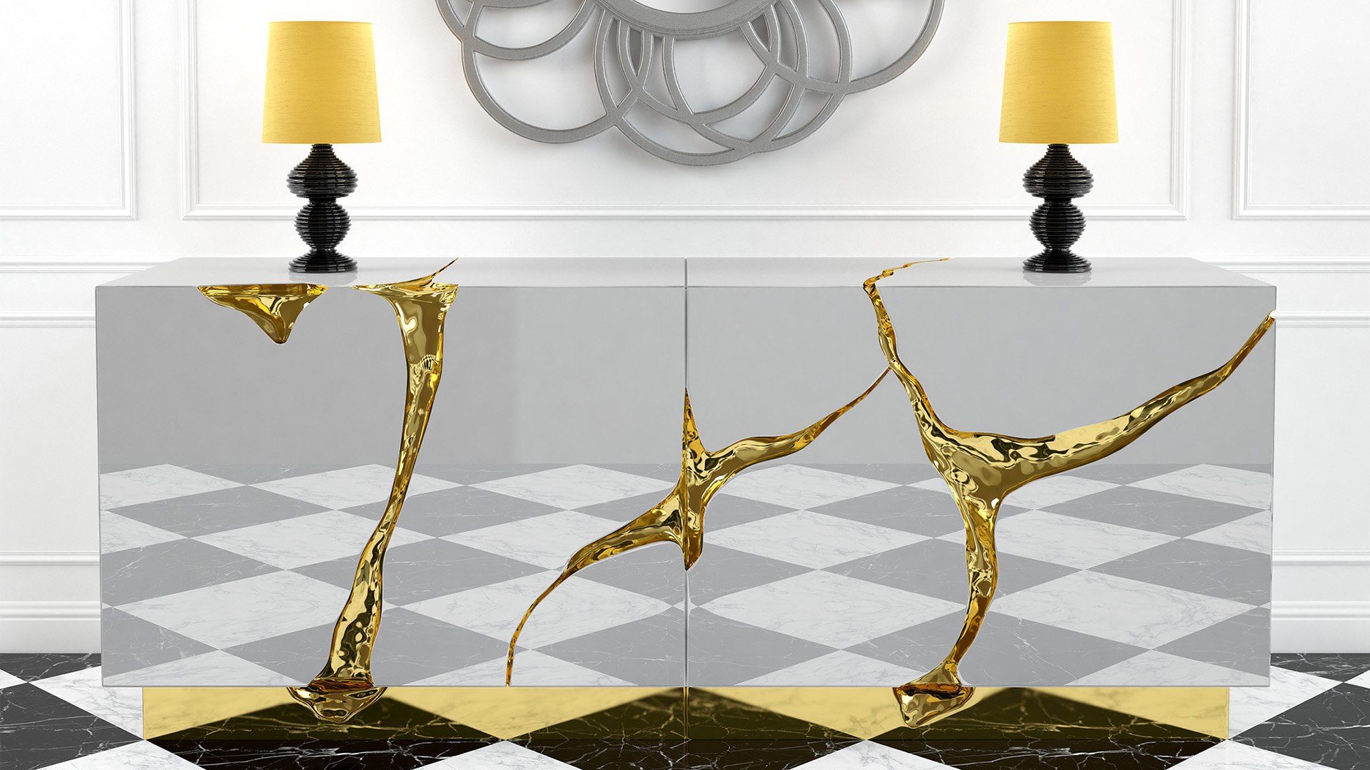 Lapiaz Sideboard Boca Lobo Model - TurboSquid 1657036