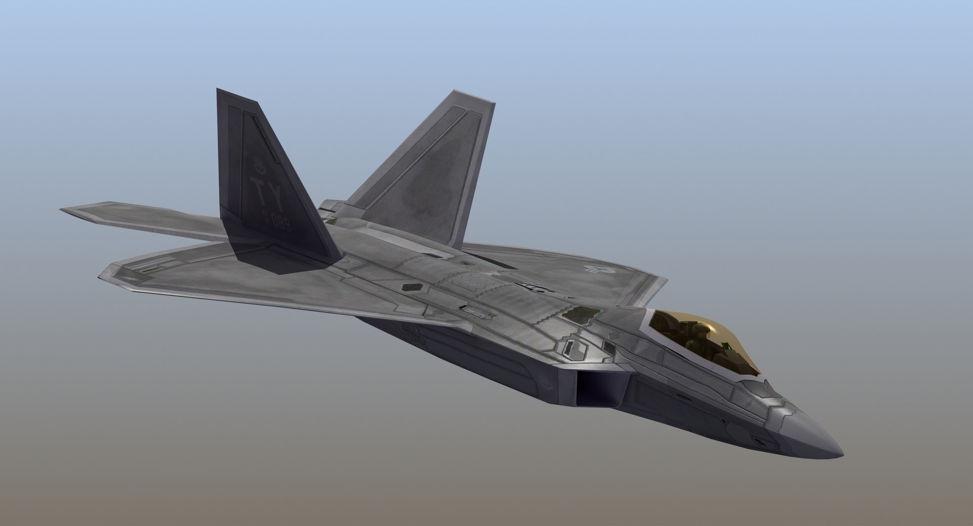 3D model f-22 raptor - TurboSquid 1259213