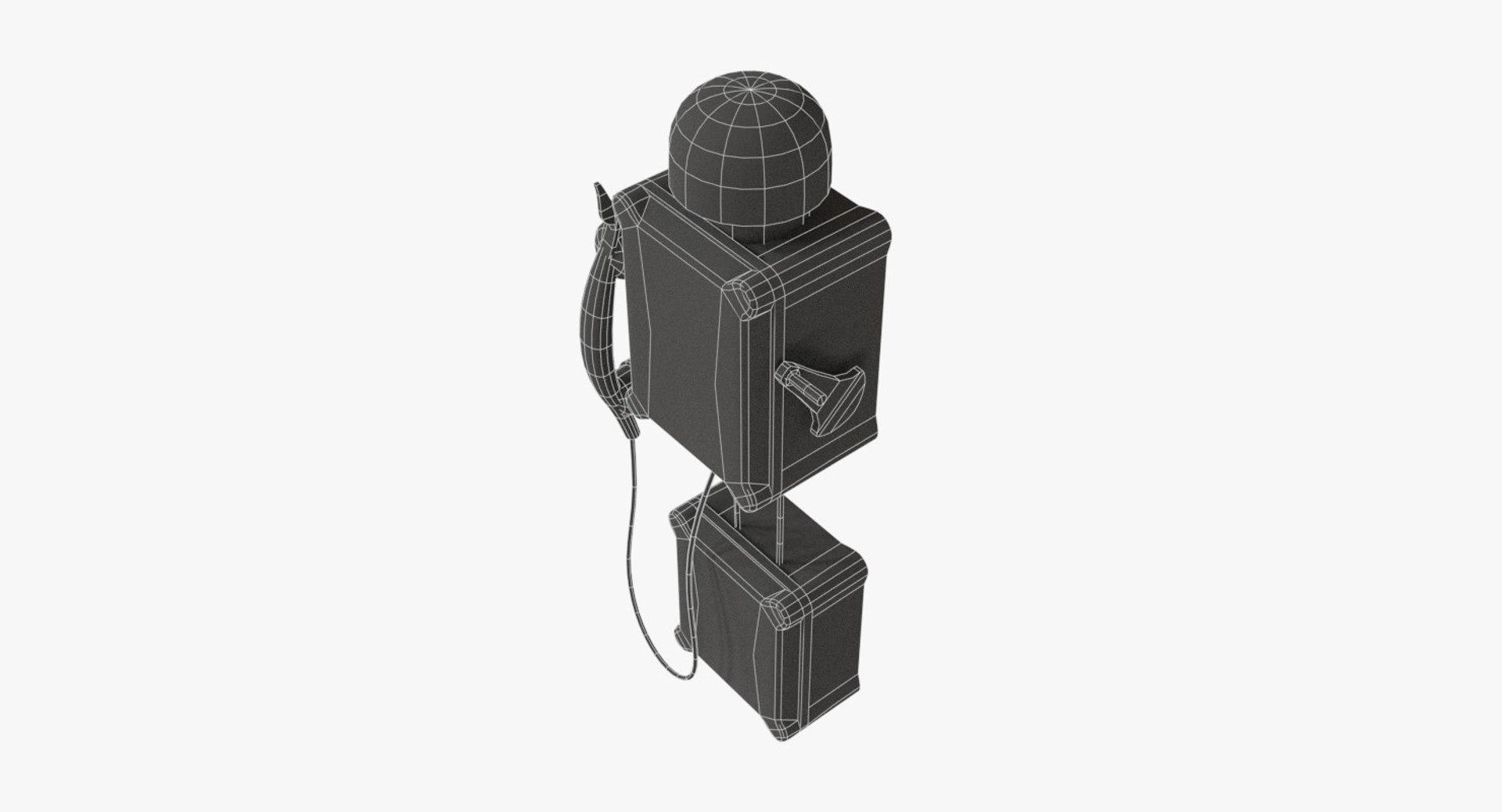 German Wall Telephone Wwii 3D - TurboSquid 1427440