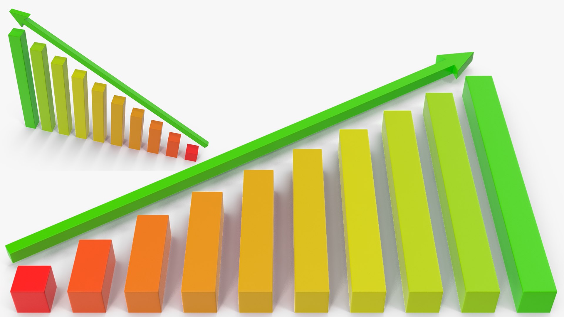 Graph Straight 3D Model - TurboSquid 1704213