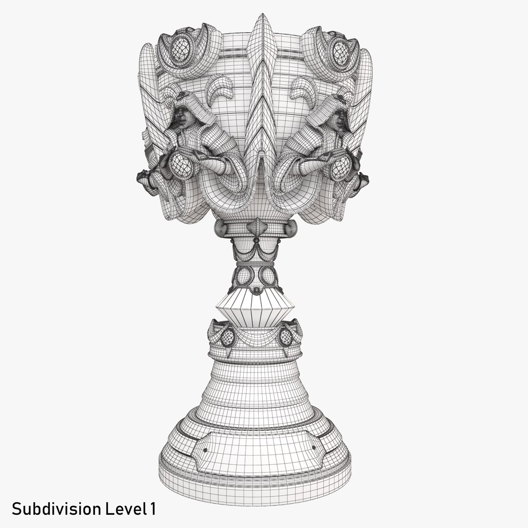 3D League Legends Summoner S Cup - TurboSquid 1369555