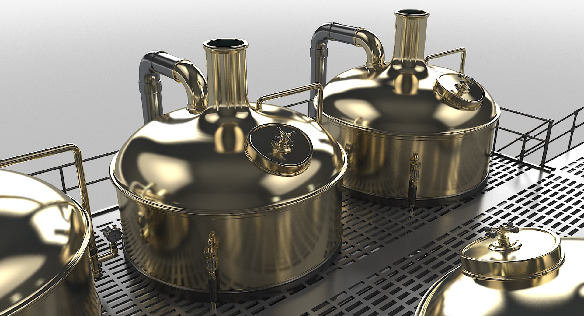 Brewery Scene 3d Max