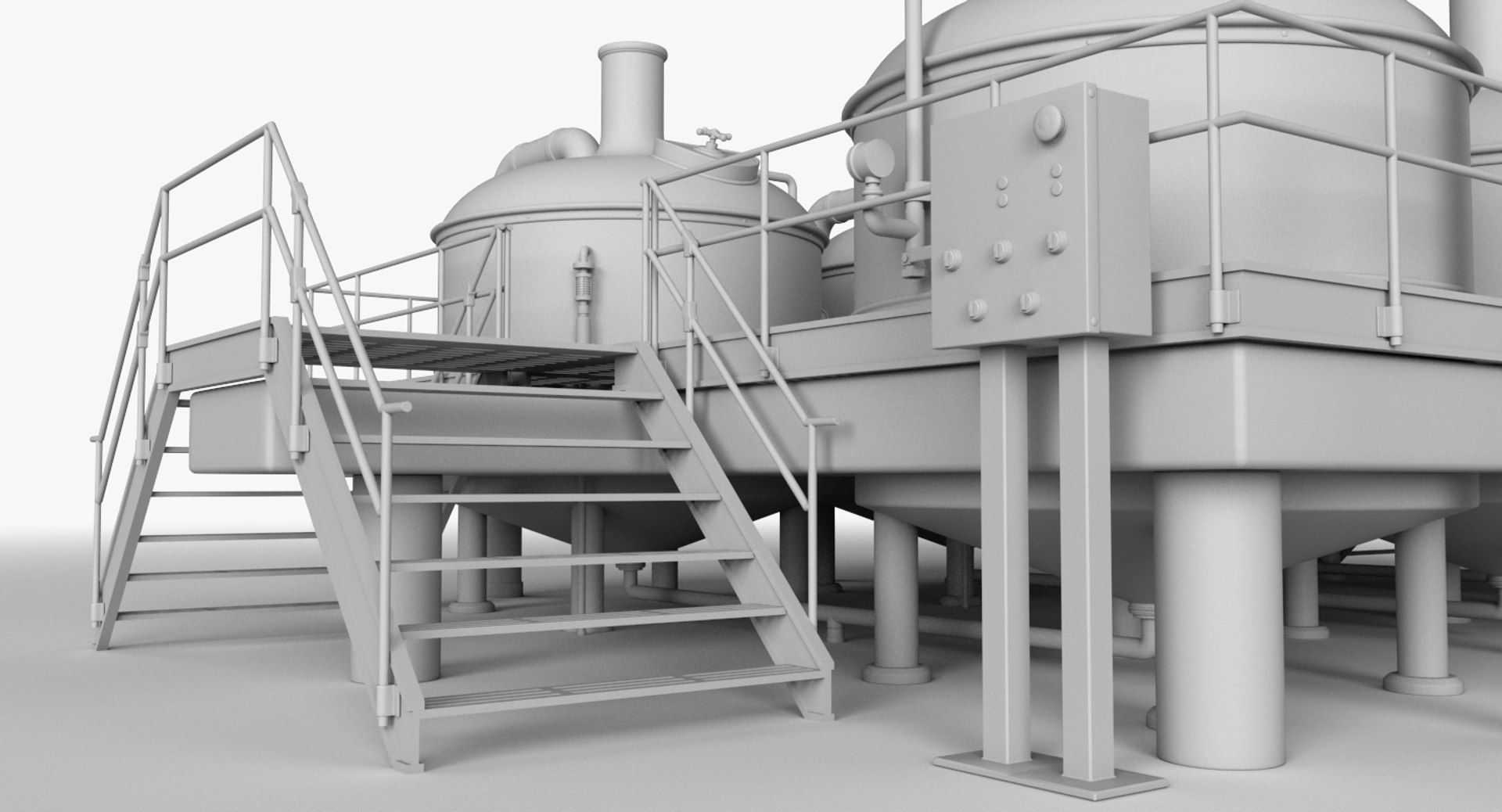 Brewery Scene 3d Max
