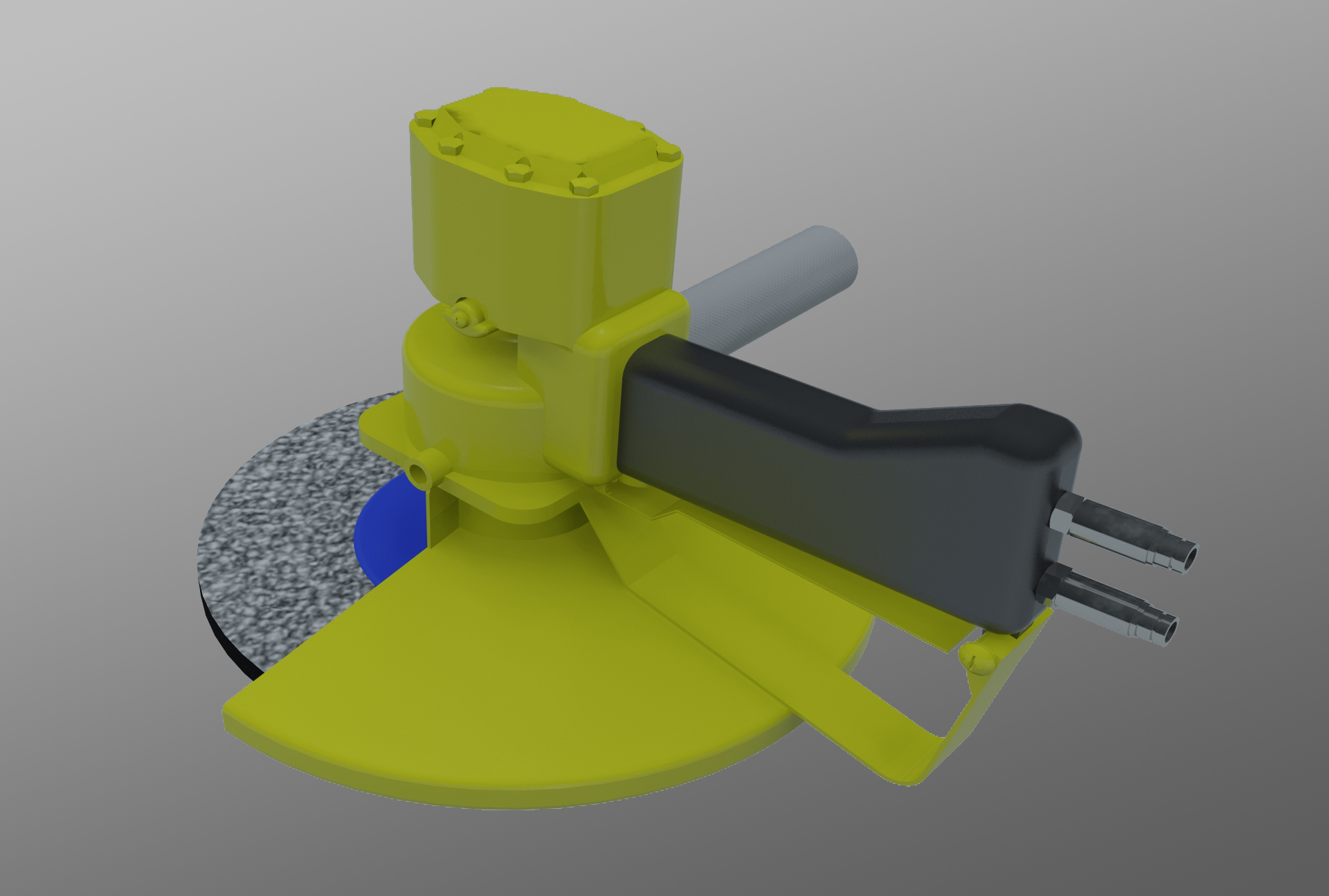 grinder underwater 3d max