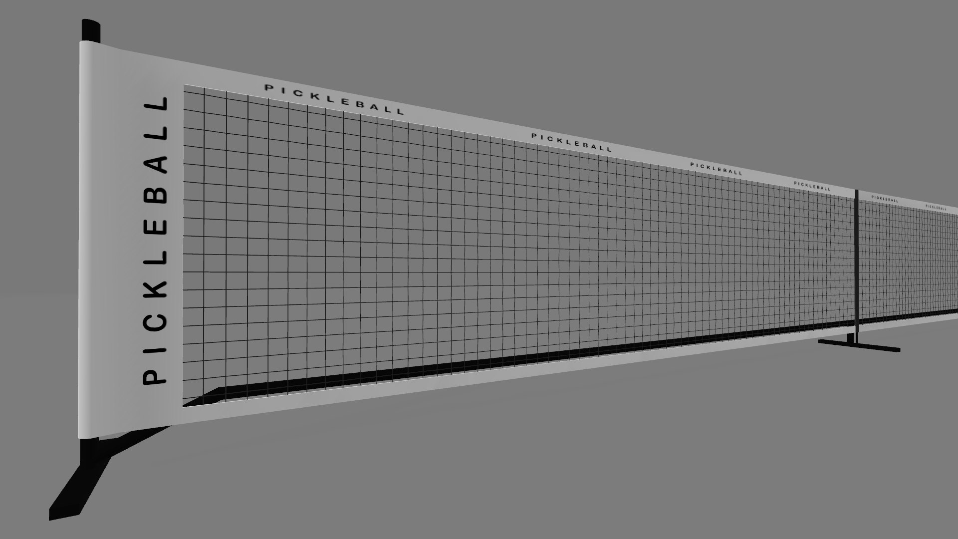3D Pickleball Net Model - TurboSquid 2173153
