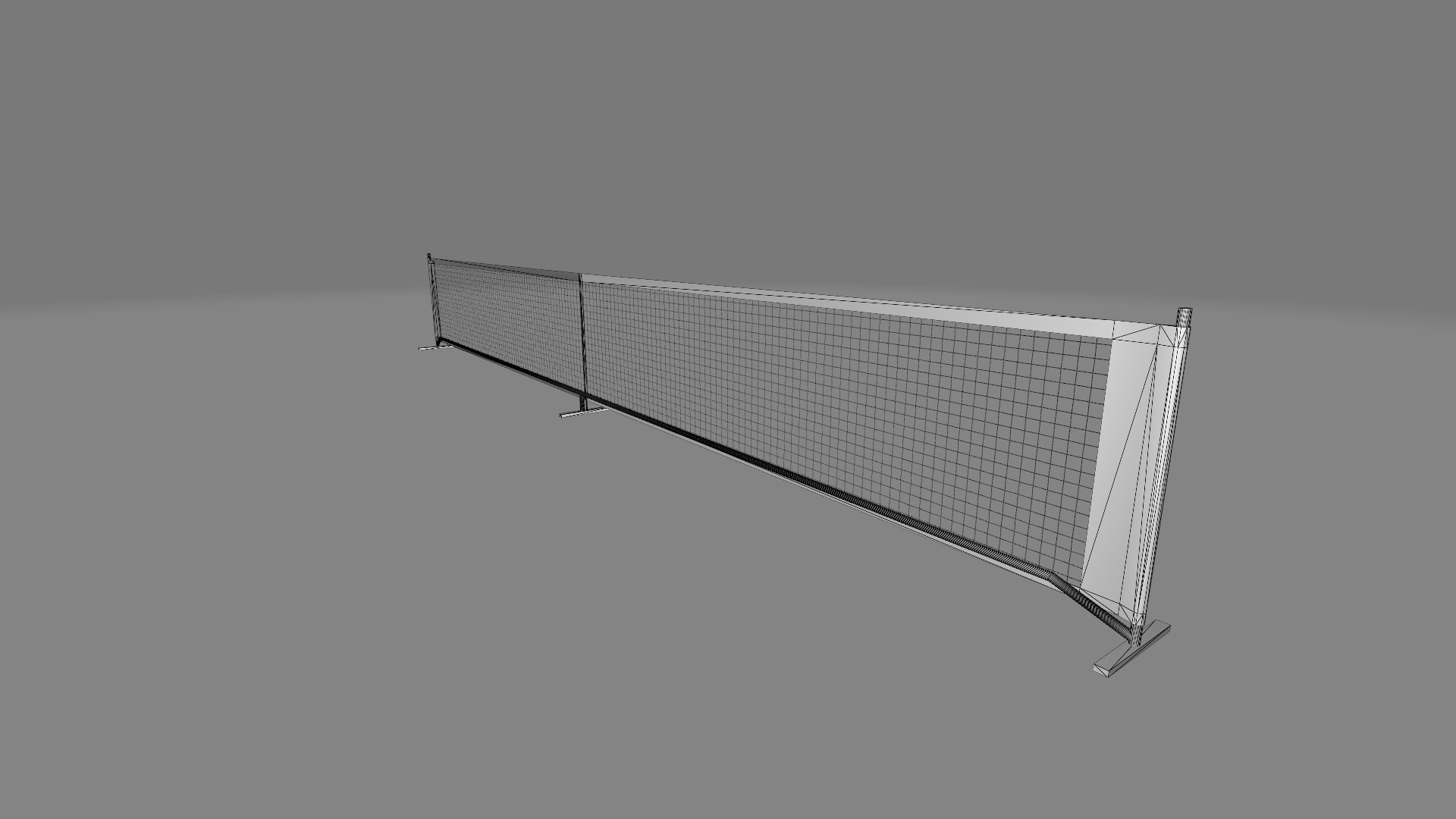 3D Pickleball Net Model - TurboSquid 2173153