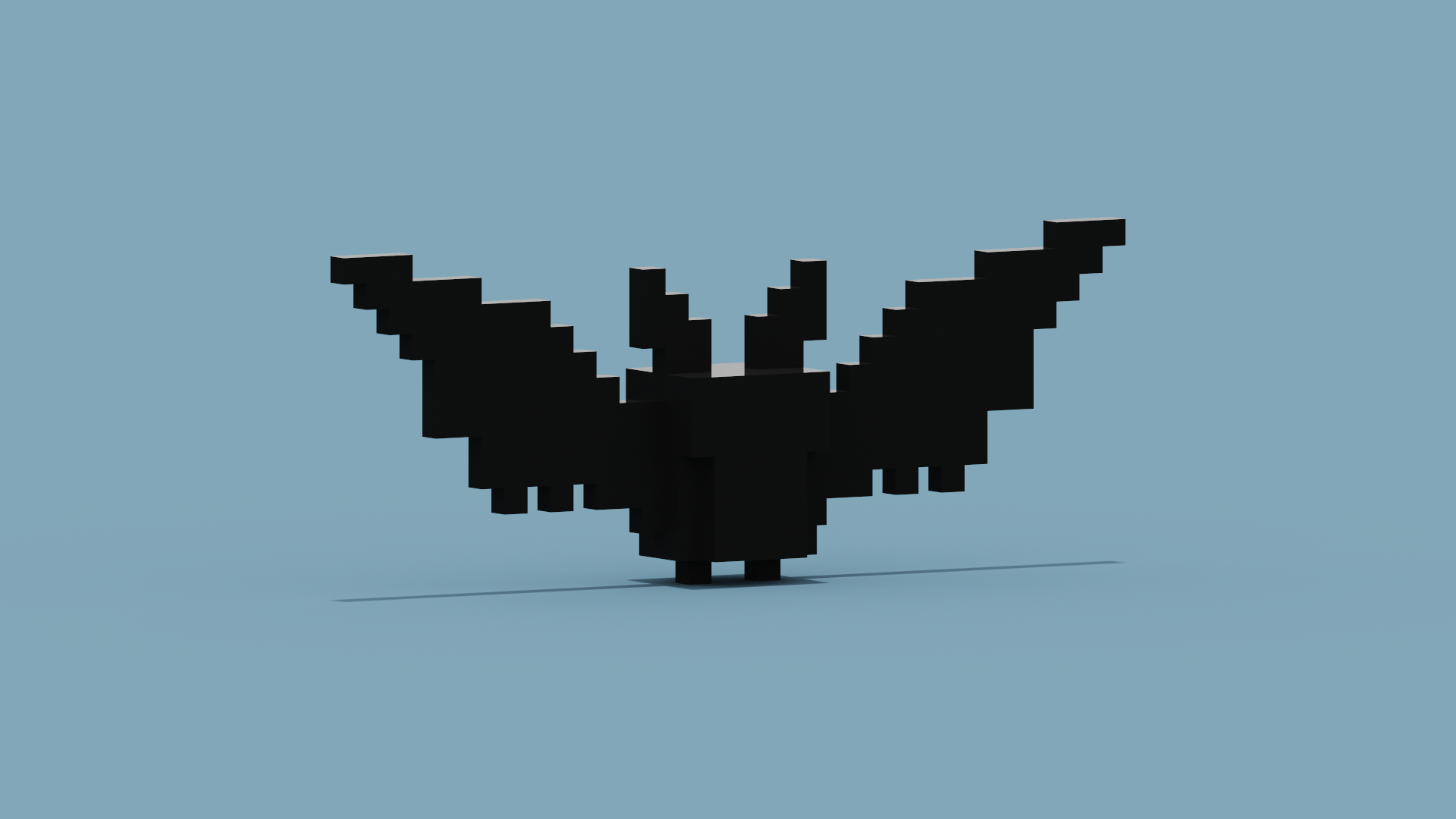 3D Voxel Bat model - TurboSquid 1955624