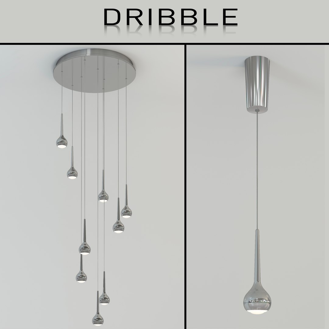 3d indoor light dribble model