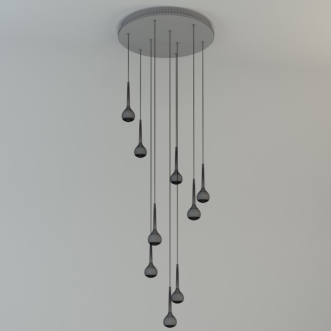 3d indoor light dribble model