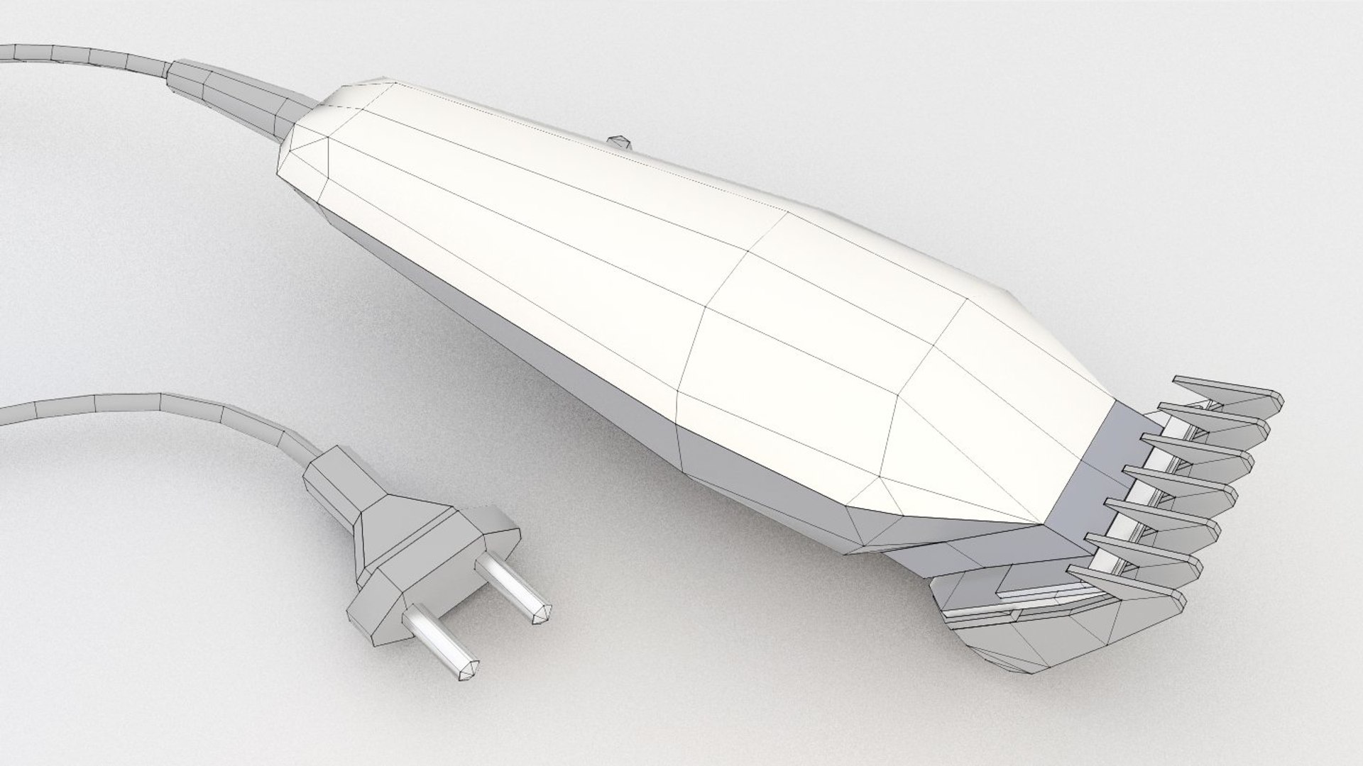 Hair Clippers 3D Model - TurboSquid 1527270